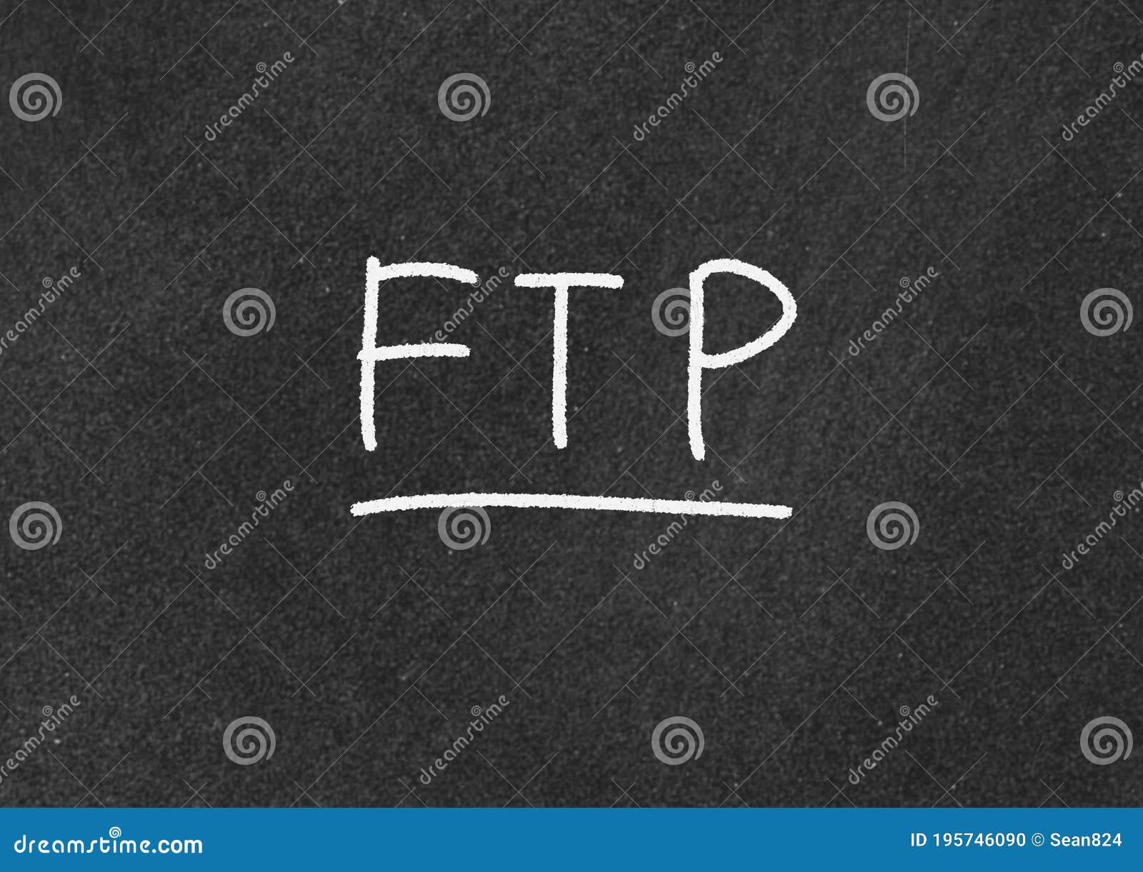 FTP stock photo. Image of abstract, education, text - 195746090