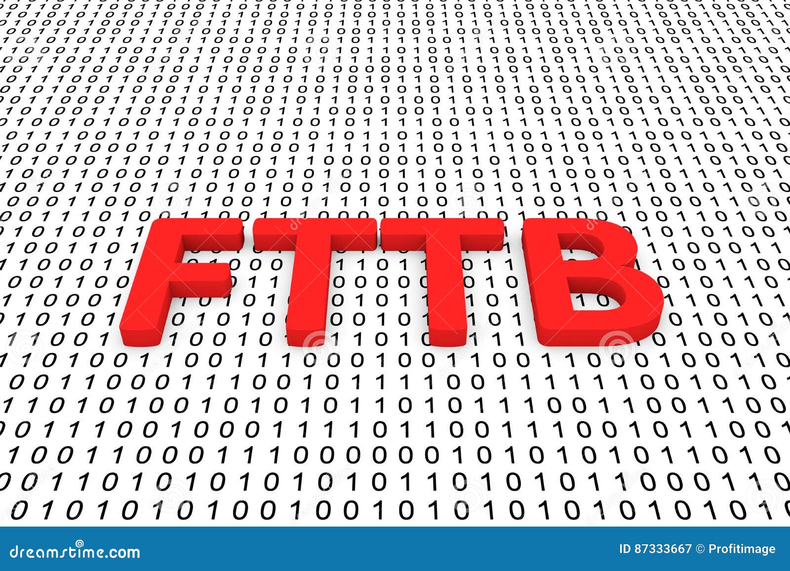 Fttb stock illustration. Illustration of system, optical - 87333667