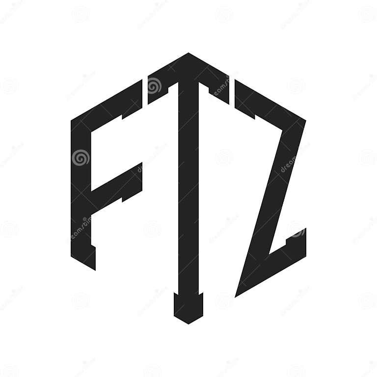 FTZ Logo Design. Initial Letter FTZ Monogram Logo Using Hexagon Shape ...