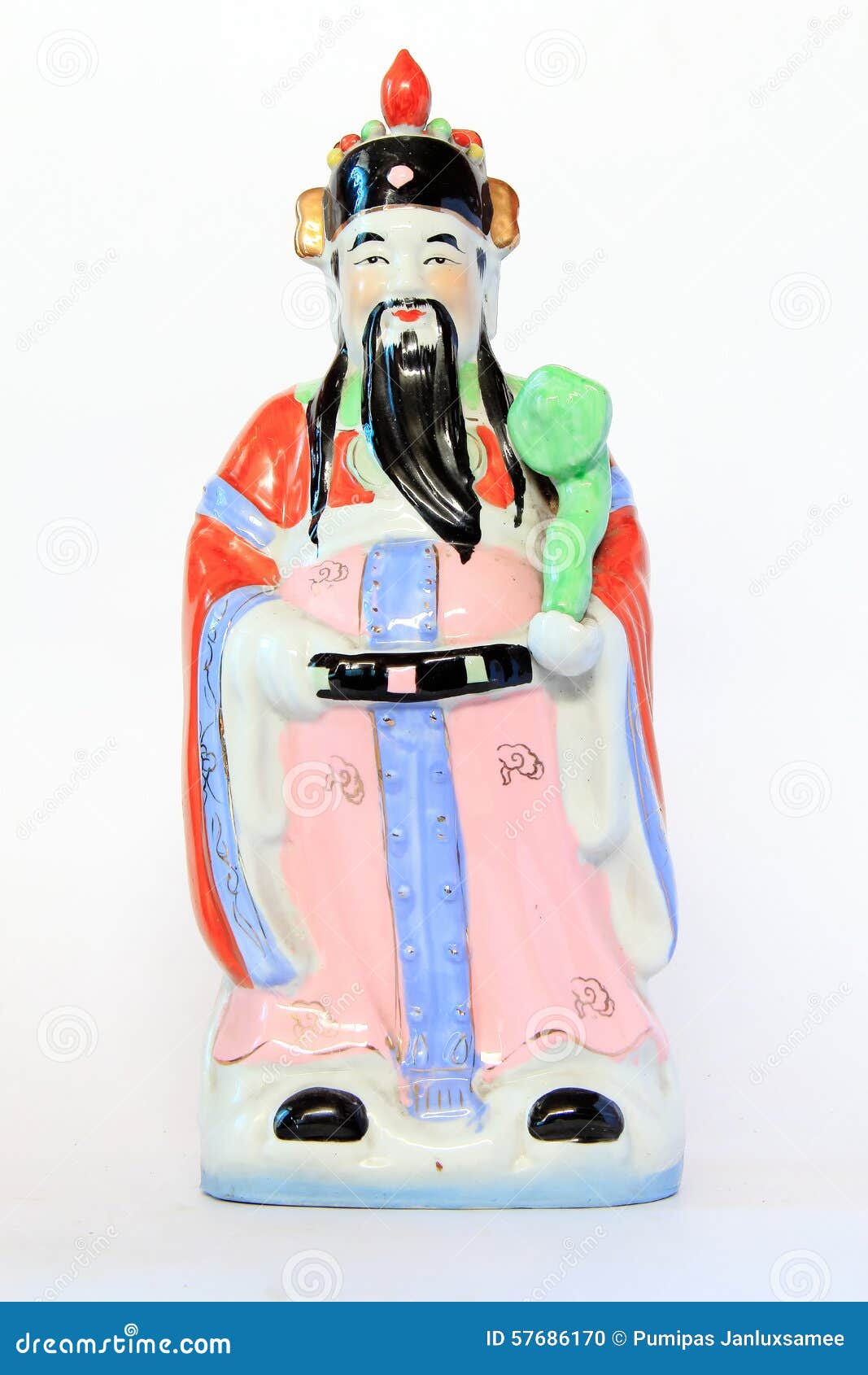 Fu Lu Shou stock photo. Image of prosperity, three, success - 57686170