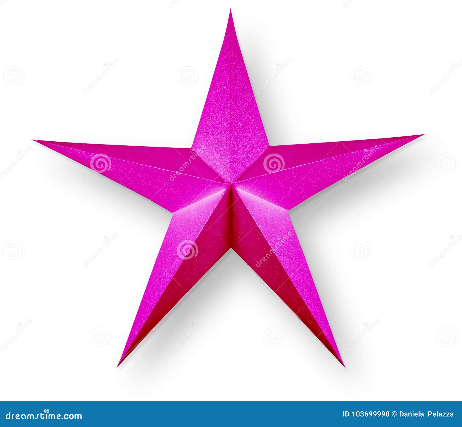 Fuchsia star on white stock photo. Image of decoration - 103699990