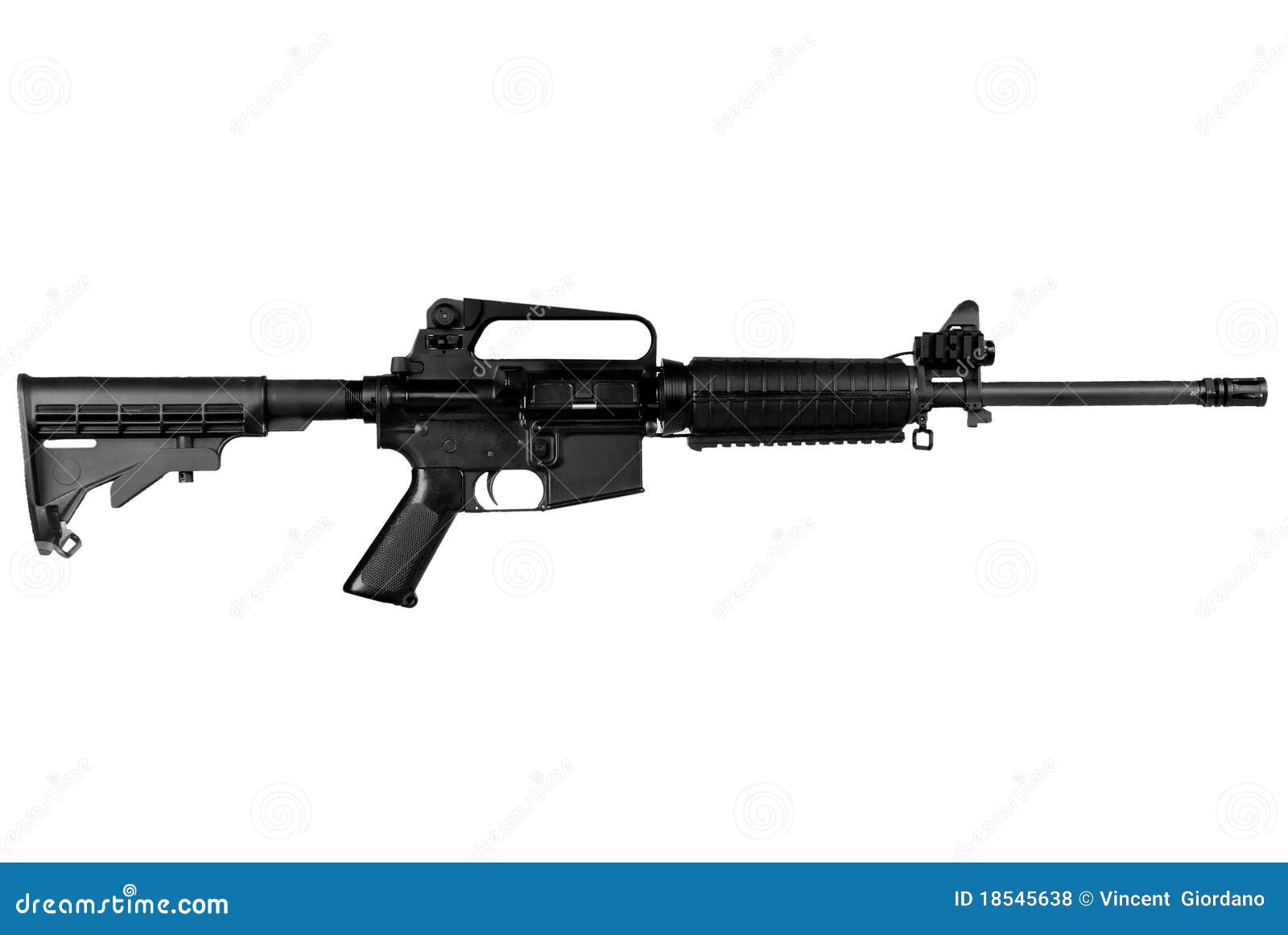 Fucile militare fotografia stock. Immagine di portata - 18545638