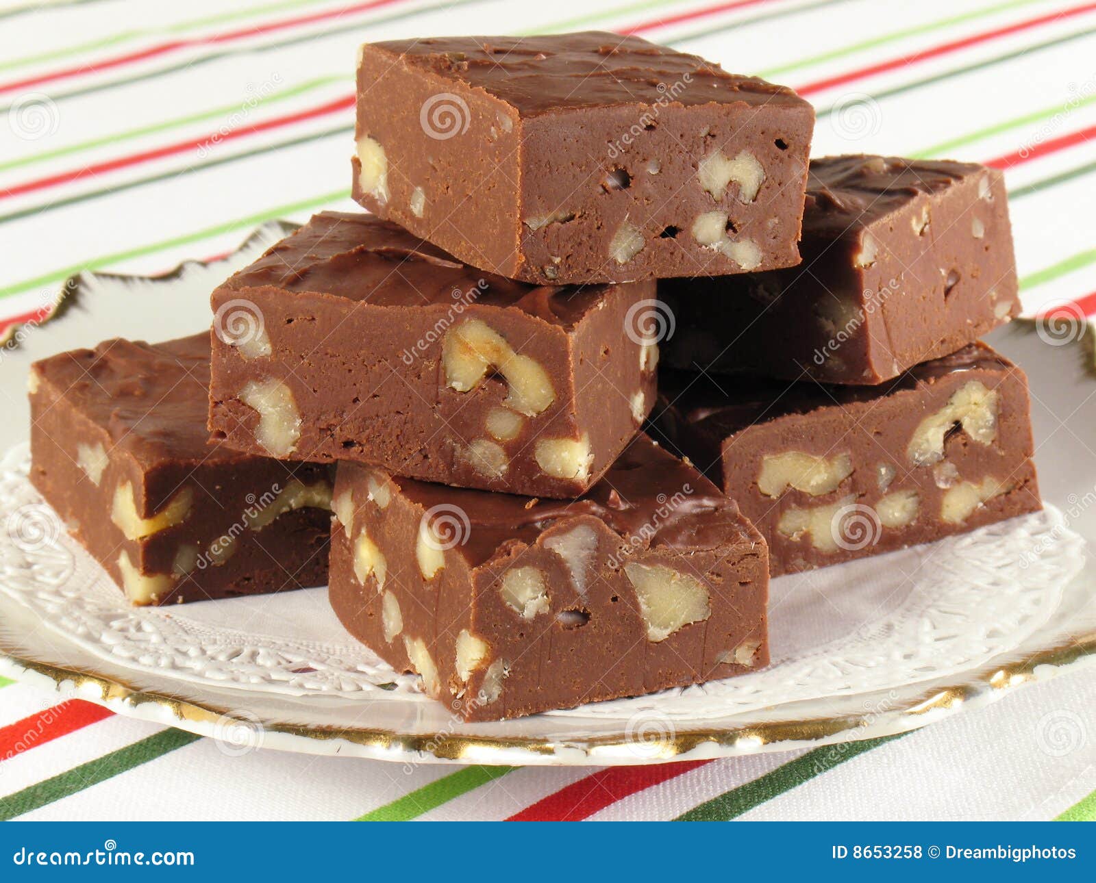 Fudge stock photo. Image of christmas, homemade, dessert - 8653258