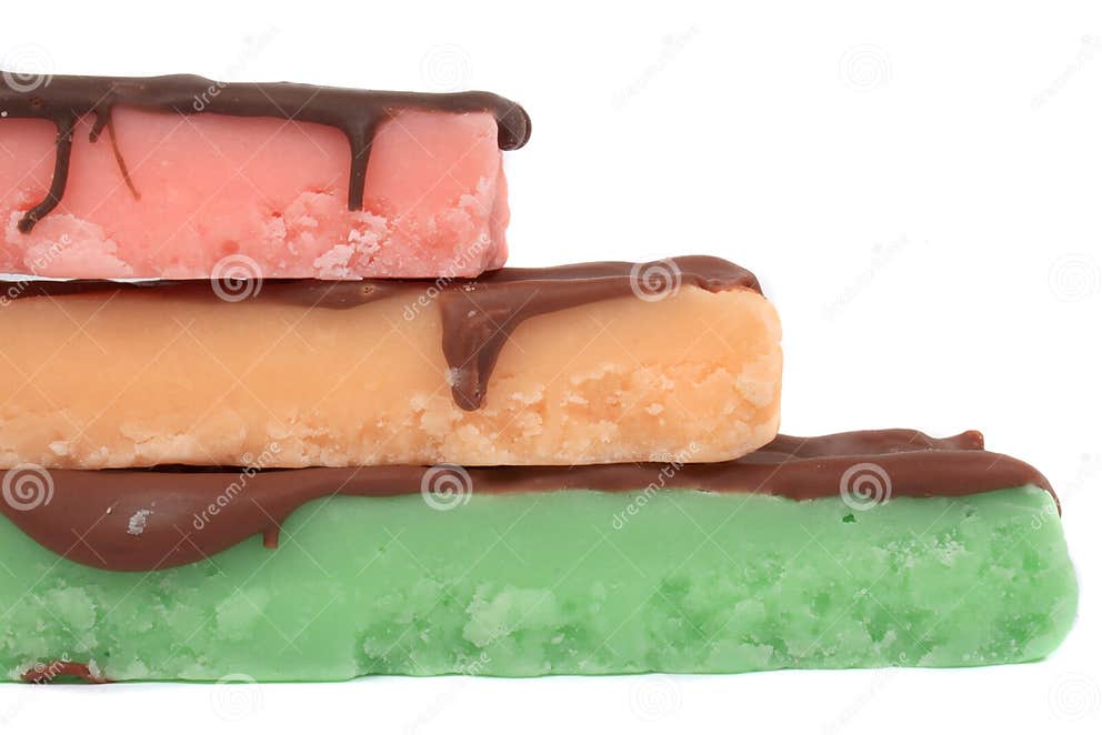 Fudge Bars in Different Colors Stock Image - Image of pieces, sugar ...
