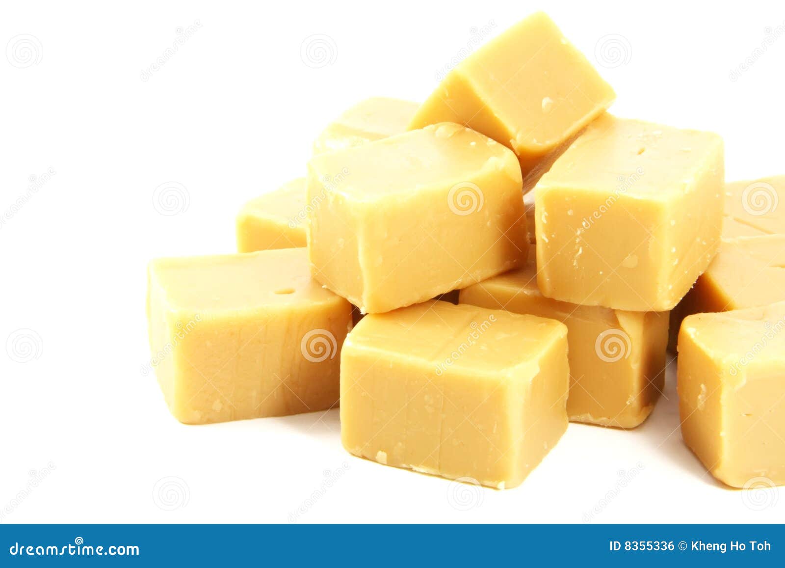 Fudge Cubes Sweets stock photo. Image of candies, hard - 8355336