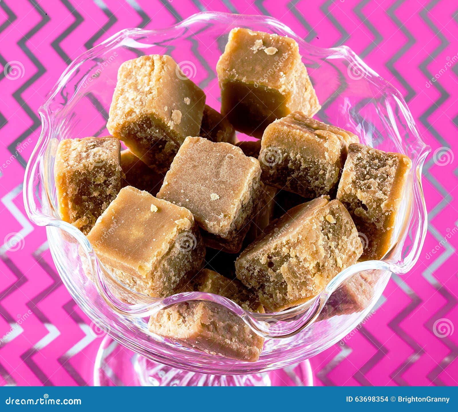 Fudge pieces stock photo. Image of closeup, sugar, squares - 63698354