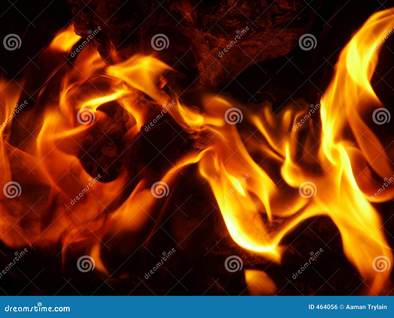 Fuego foto de archivo. Imagen de chimenea, rojo, combustible - 464056