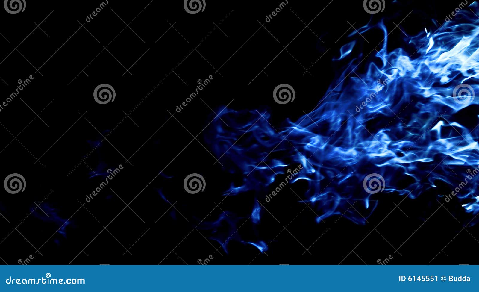 Fuego azul imagen de archivo. Imagen de anaranjado, hermoso - 6145551