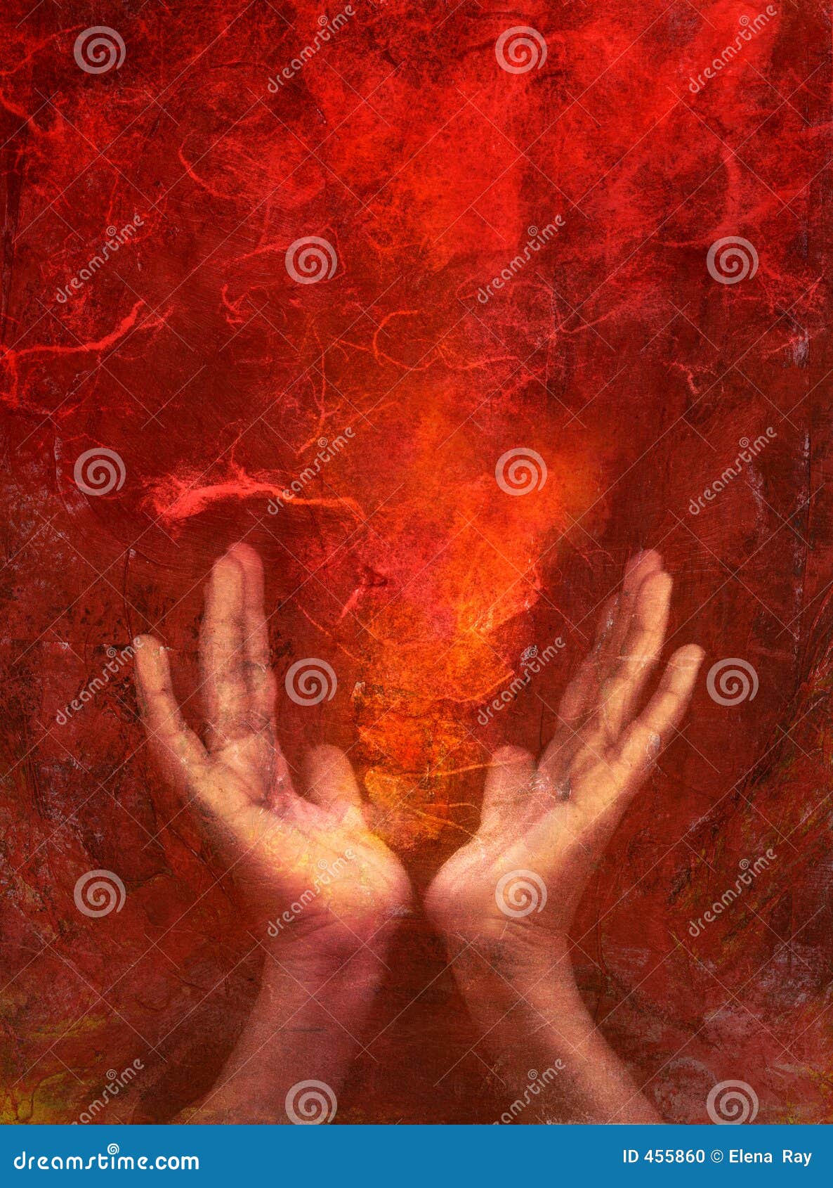 Fuego de Chakra stock de ilustración. Ilustración de humano - 455860