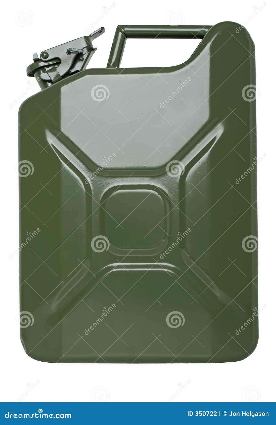 Fuel can on white stock image. Image of item, full, travel - 3507221