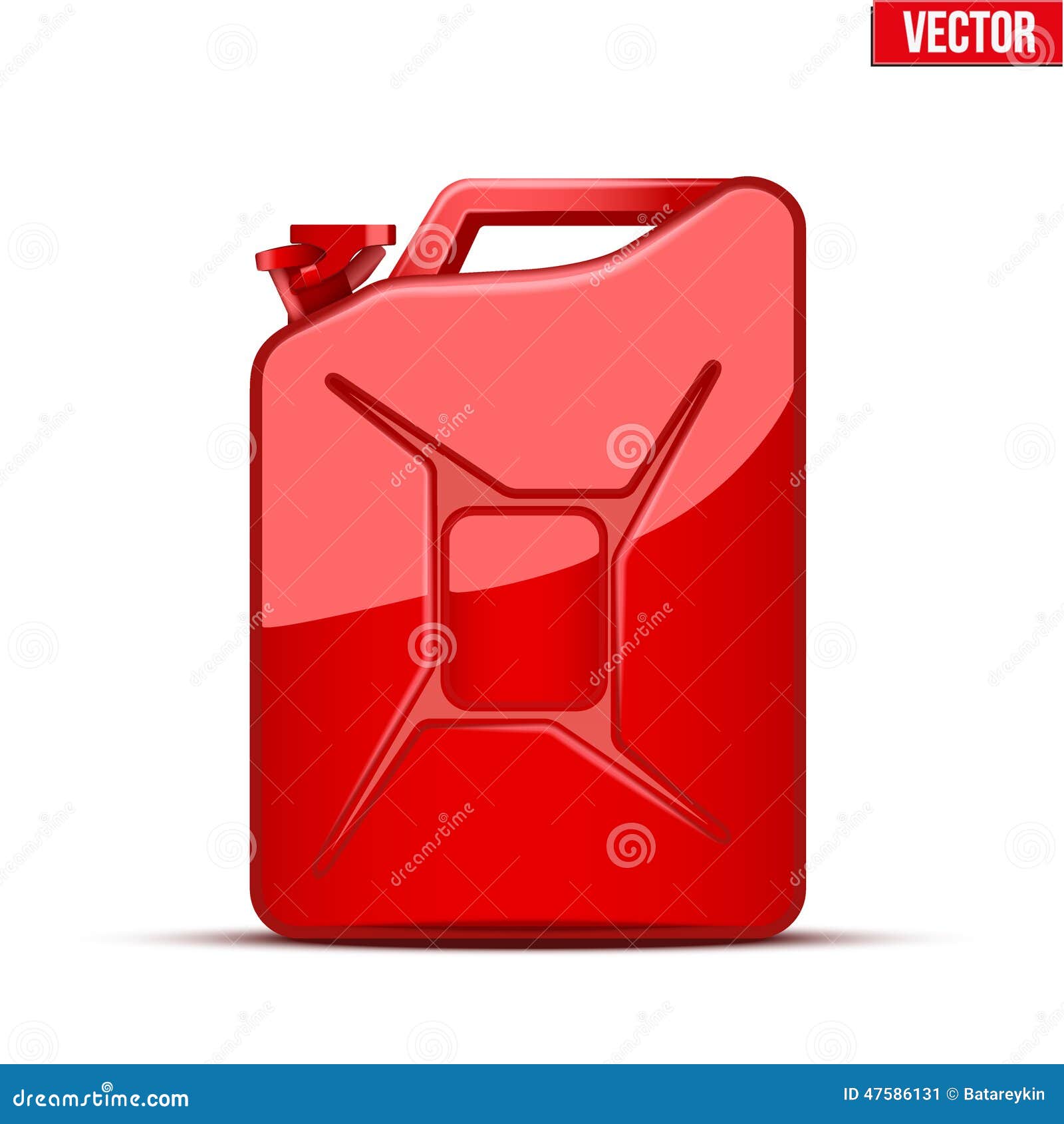 Fuel Container Canister Jerrycan. Cartoon Vector | CartoonDealer.com ...
