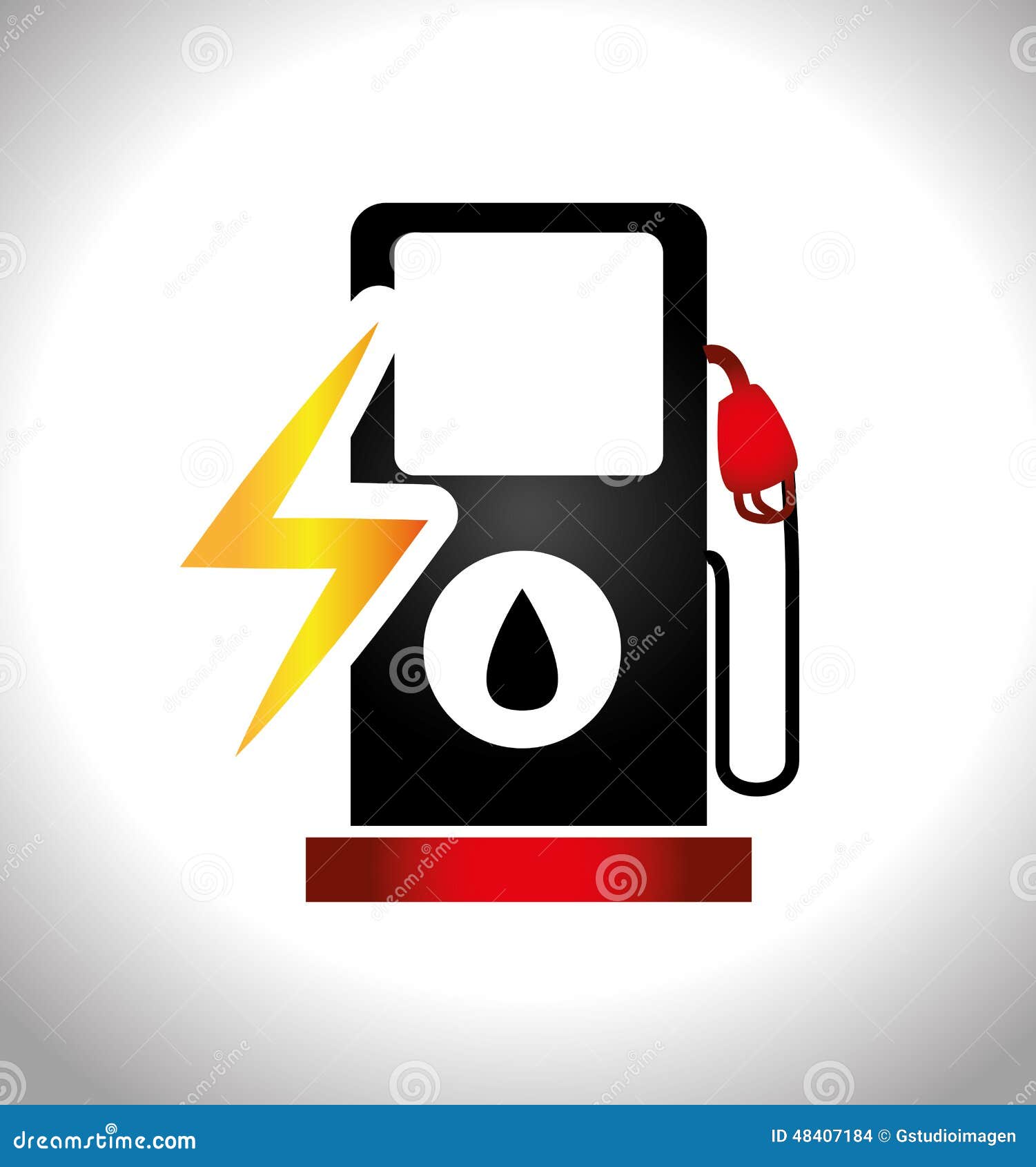 Fuel Design, Vector Illustration. Stock Vector - Illustration of icon ...