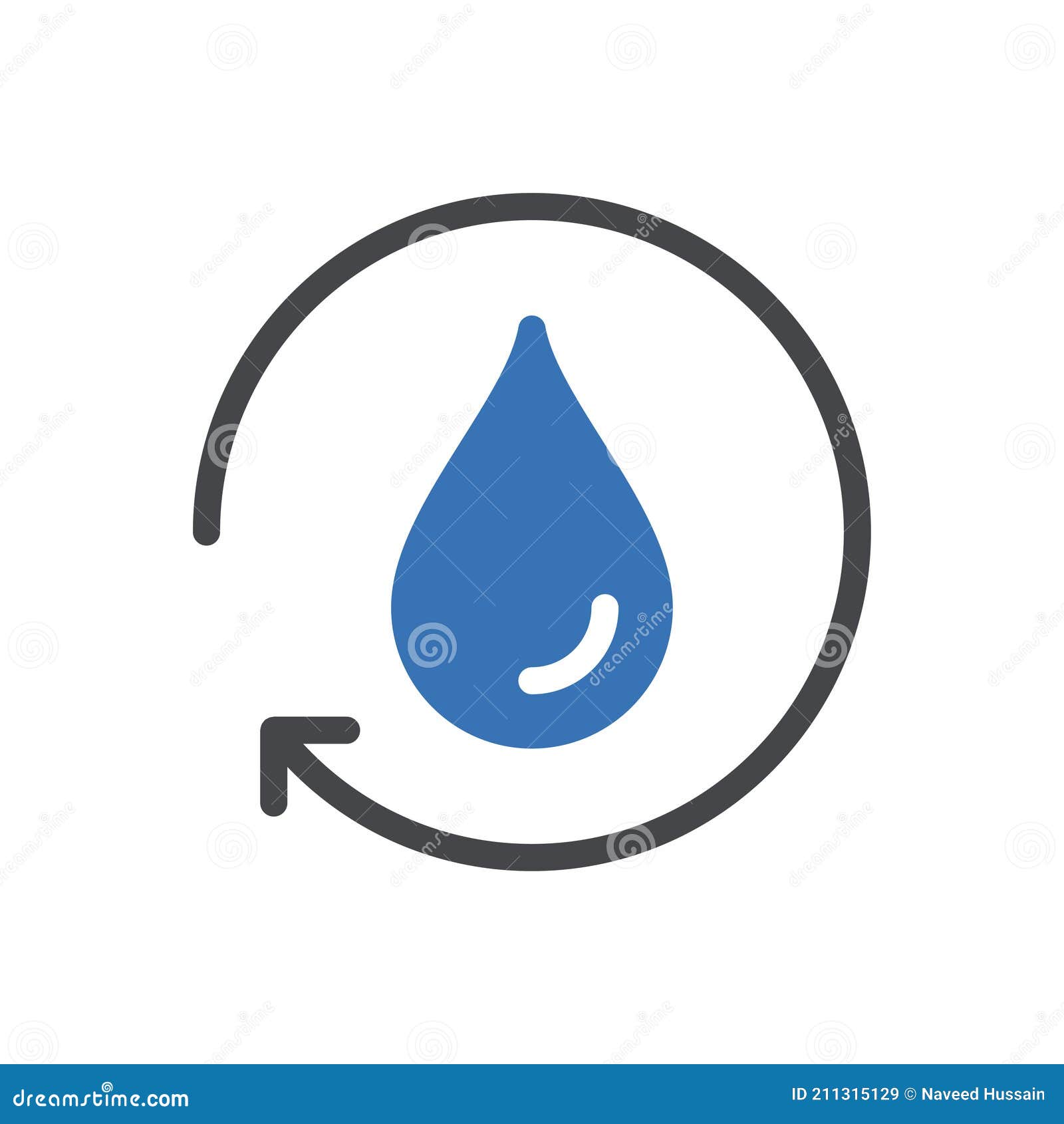 Fuel drop stock vector. Illustration of abstract, label - 211315129