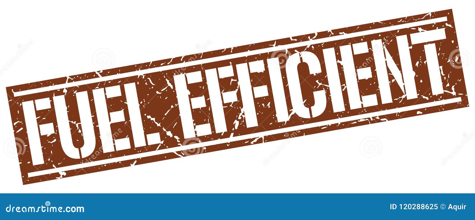 Fuel efficient stamp stock vector. Illustration of isolated - 120288625