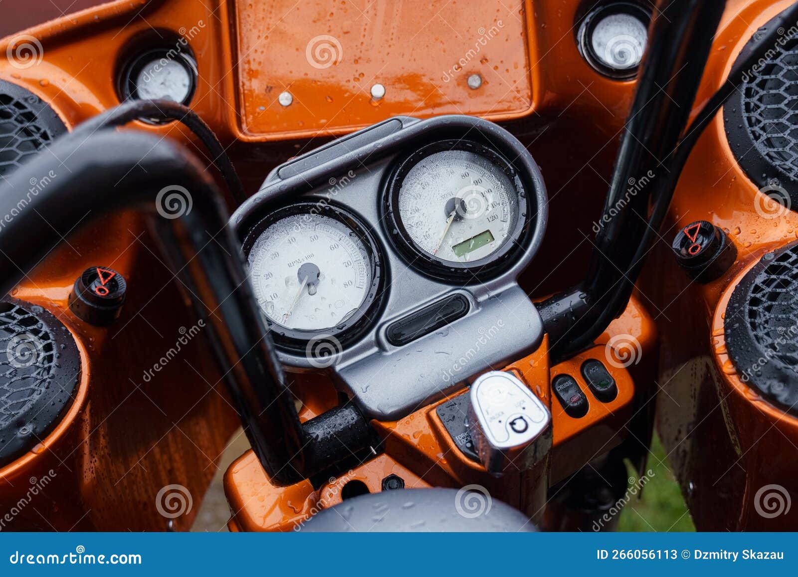 Rpm Gauge,tachometer With 6000 Rpm And Radiator Temperature Meter ...