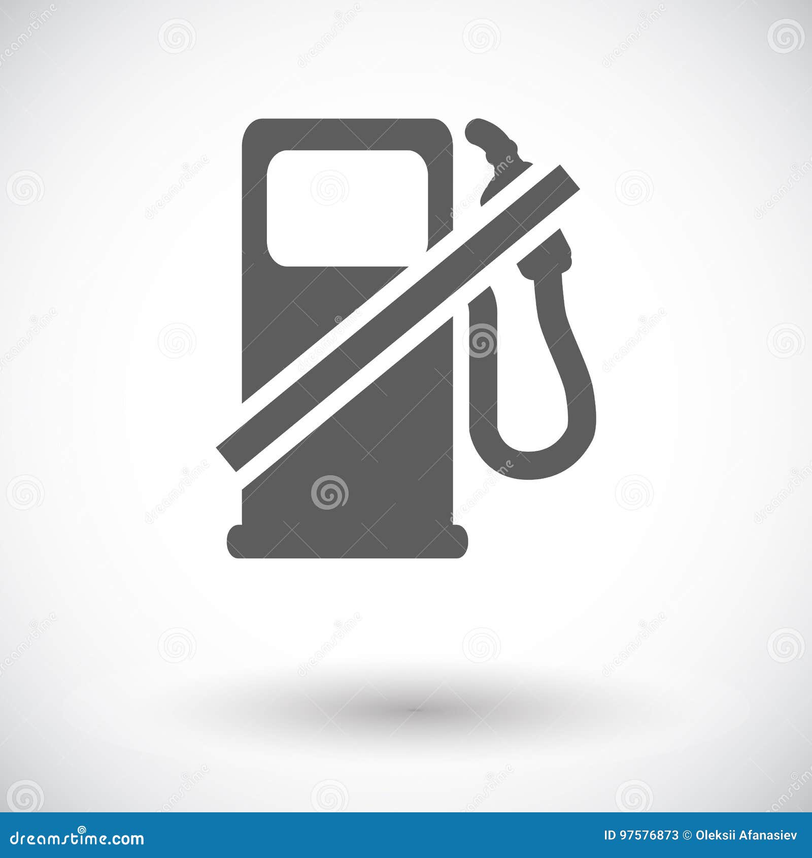 Fuel icon stock vector. Illustration of flat, image, power - 97576873