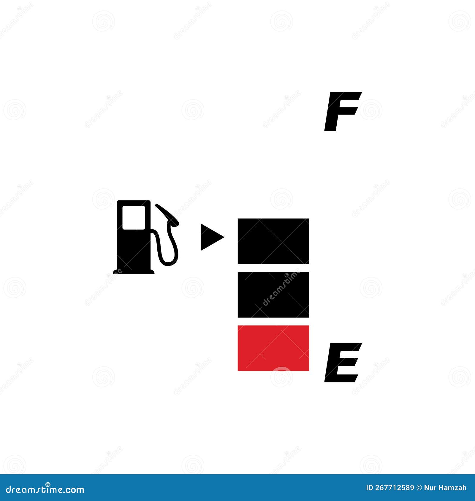 Vector Illustration Fuel Indicator Logo Template Stock Vector ...