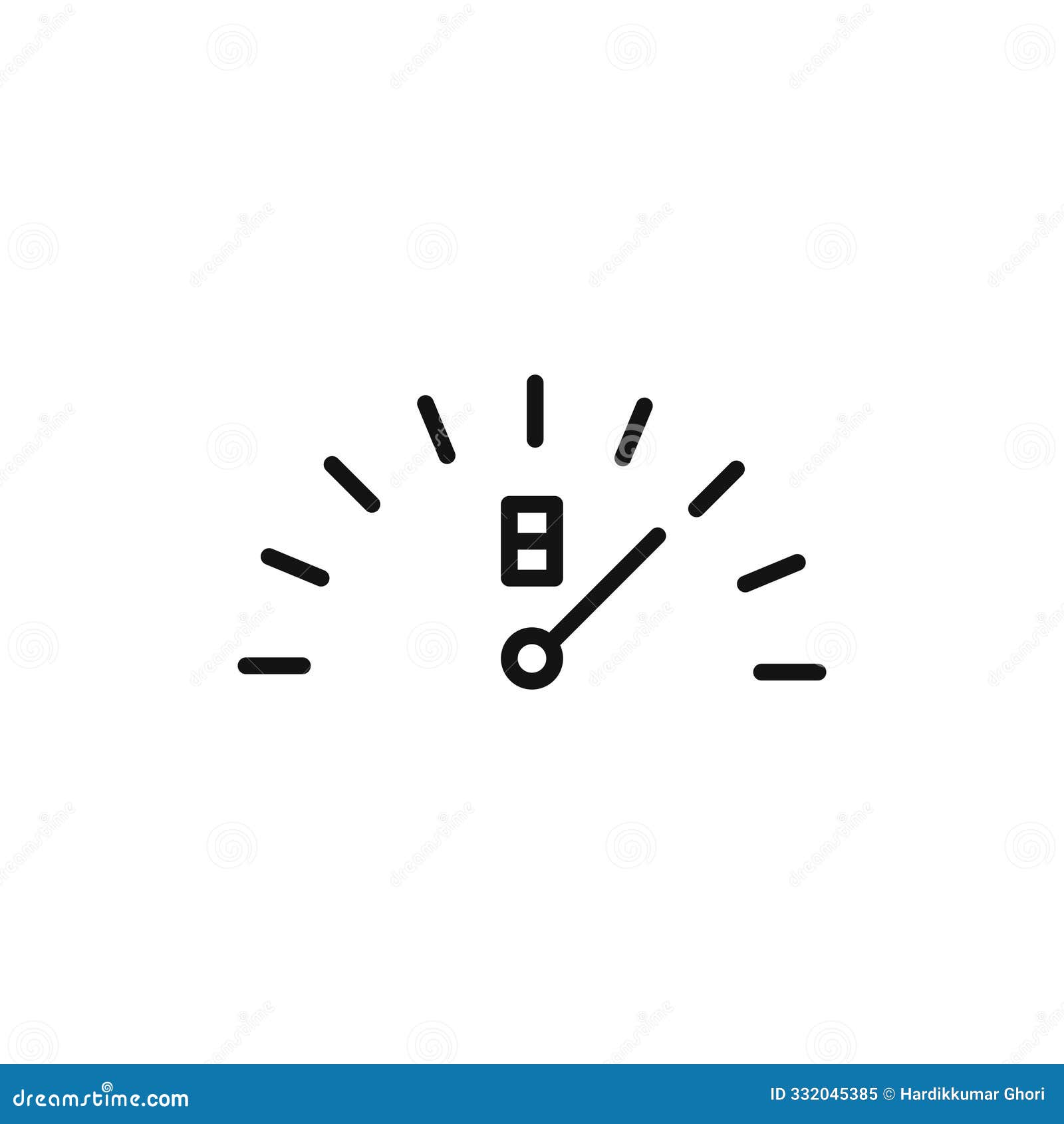 Fuel Indicators Gas Meter. Gauge Vector Tank Full Icon. Car Dial Petrol ...