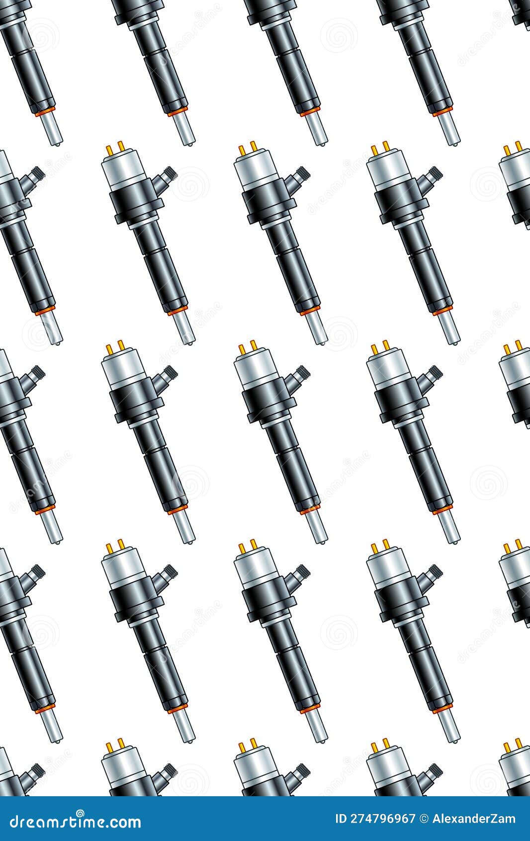 Fuel injector pattern stock vector. Illustration of nozzle - 274796967