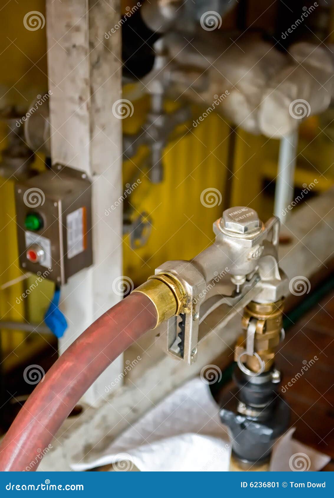 Fuel line to boiler stock image. Image of line, engineering - 6236801