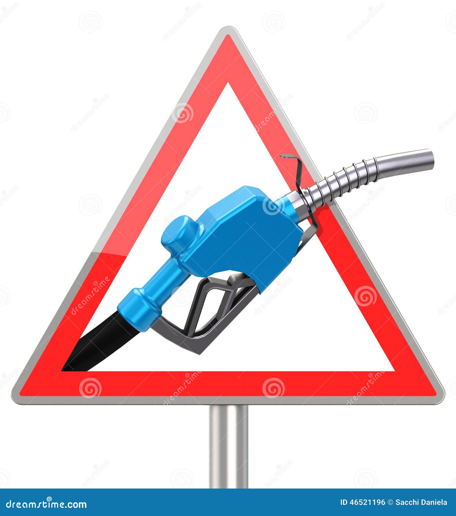 The fuel nozzle stock illustration. Illustration of fossil - 46521196