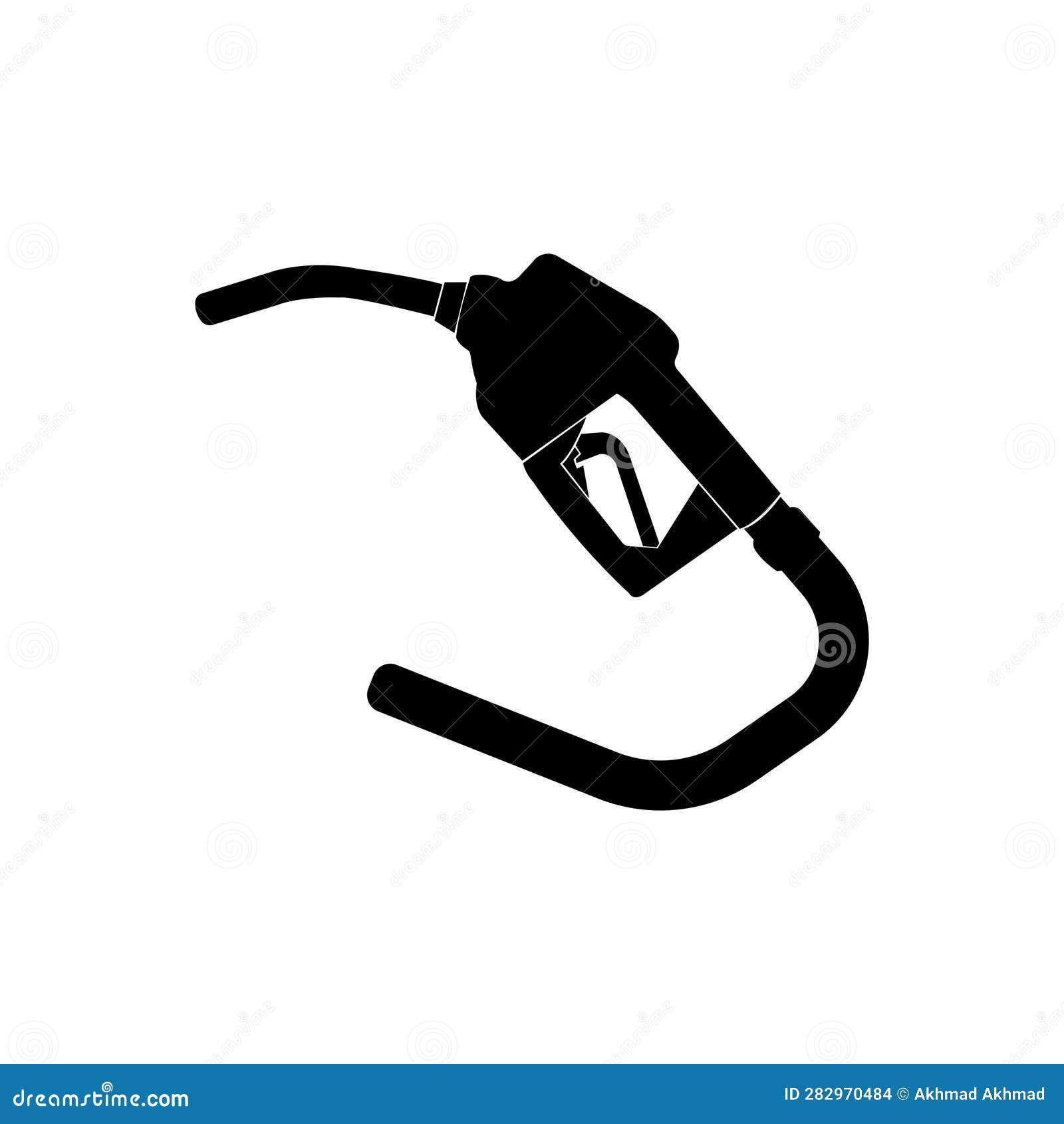 Fuel nozzle icon stock vector. Illustration of nozzle - 282970484