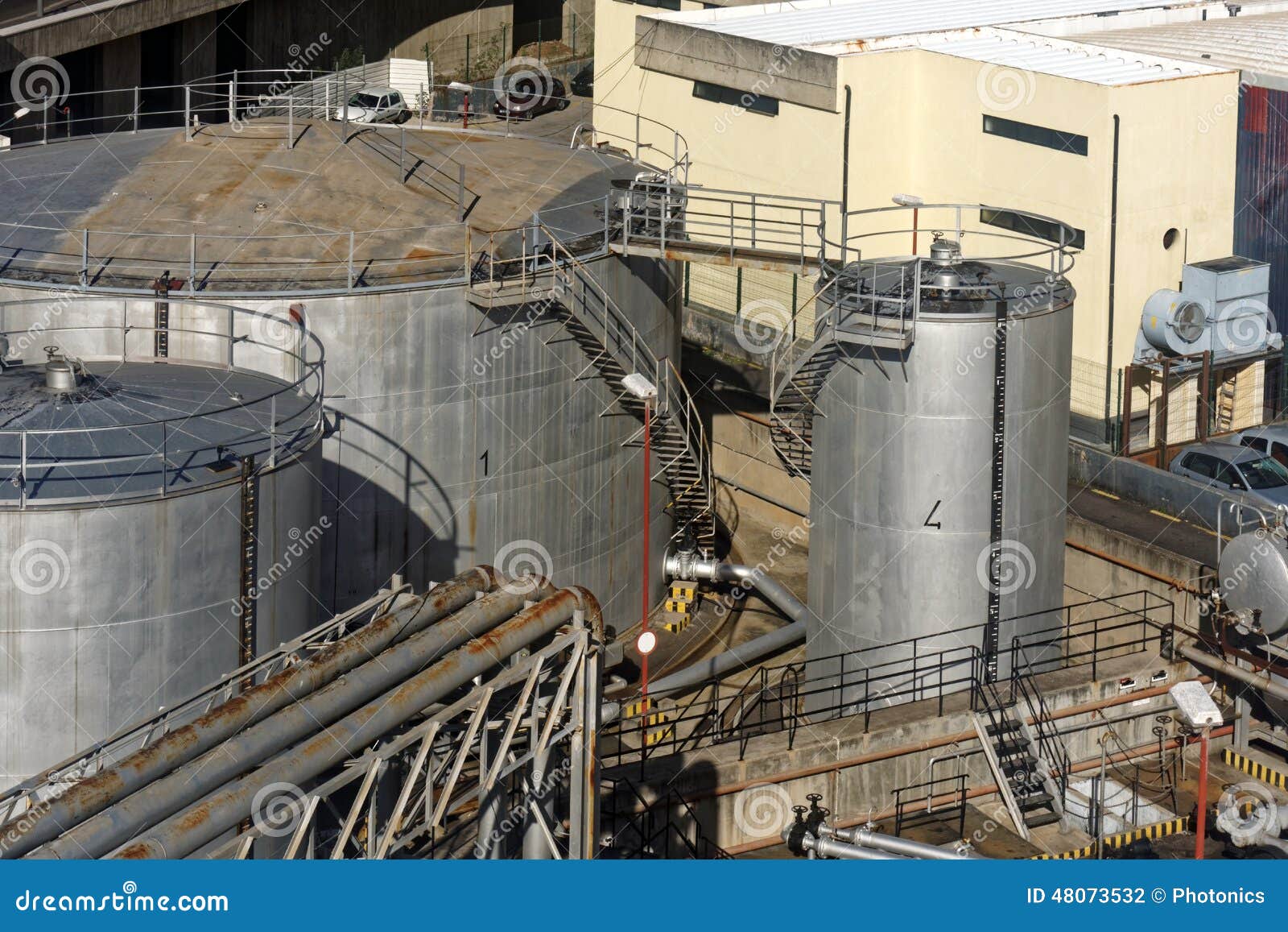 Fuel Oil Storage Facility stock photo. Image of fuel - 48073532