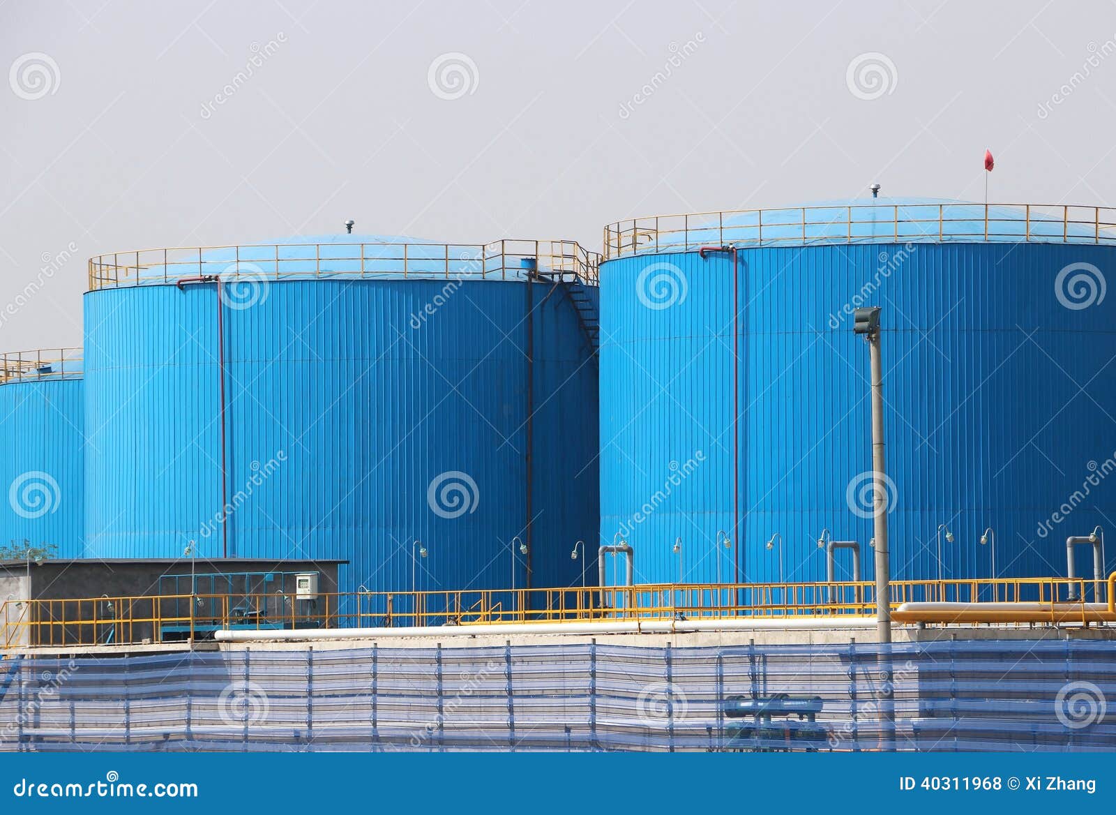 Fuel Oil Tanks stock photo. Image of tank, industrial - 40311968