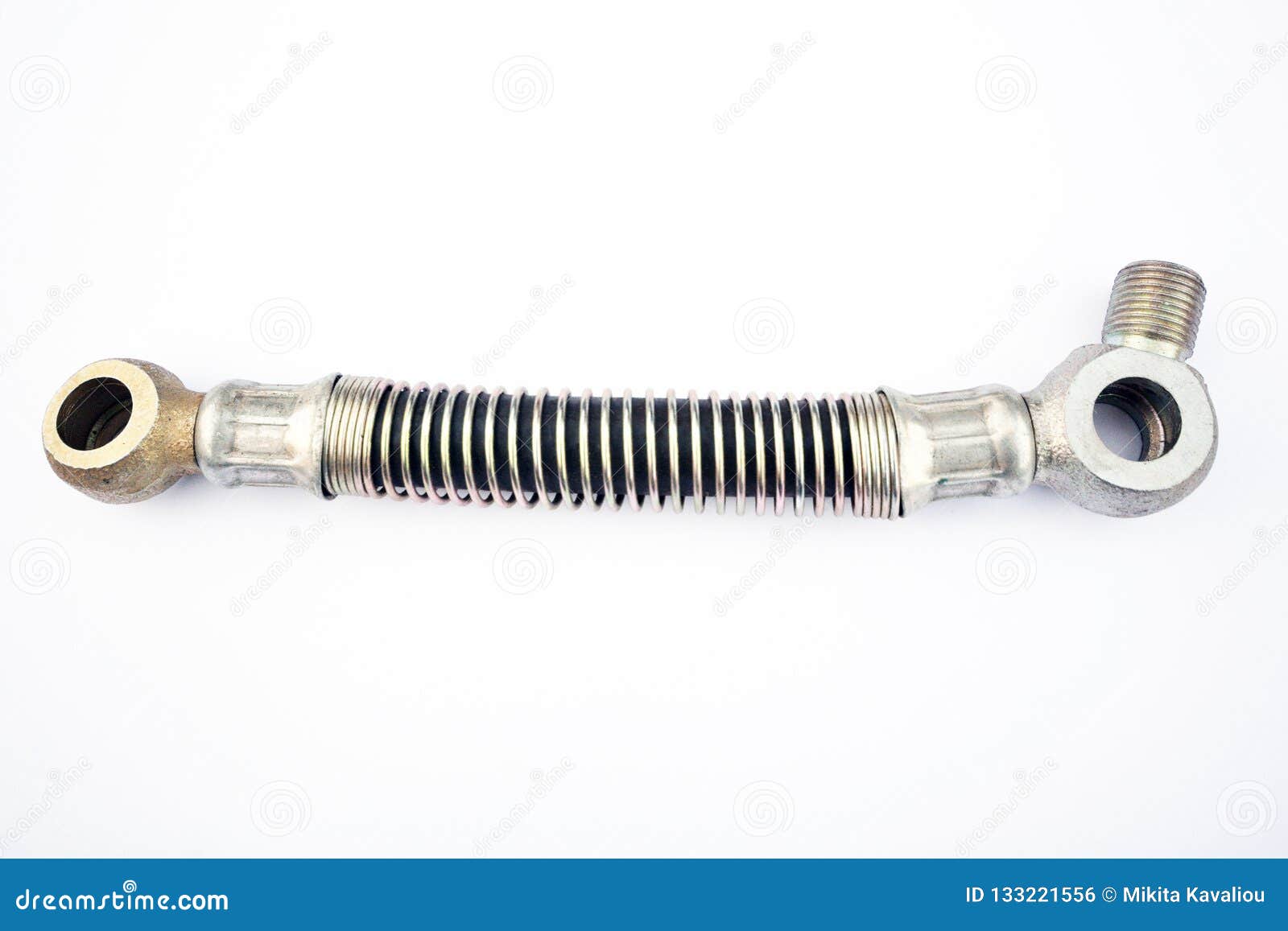 Fuel pipe. Part is the stock photo. Image of vehicle - 133221556