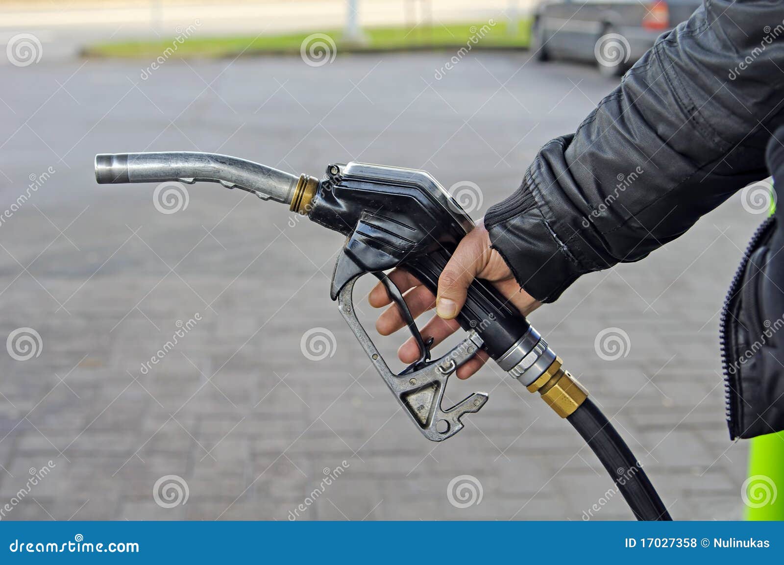 Fuel pistol stock photo. Image of hand, energy, economics - 17027358