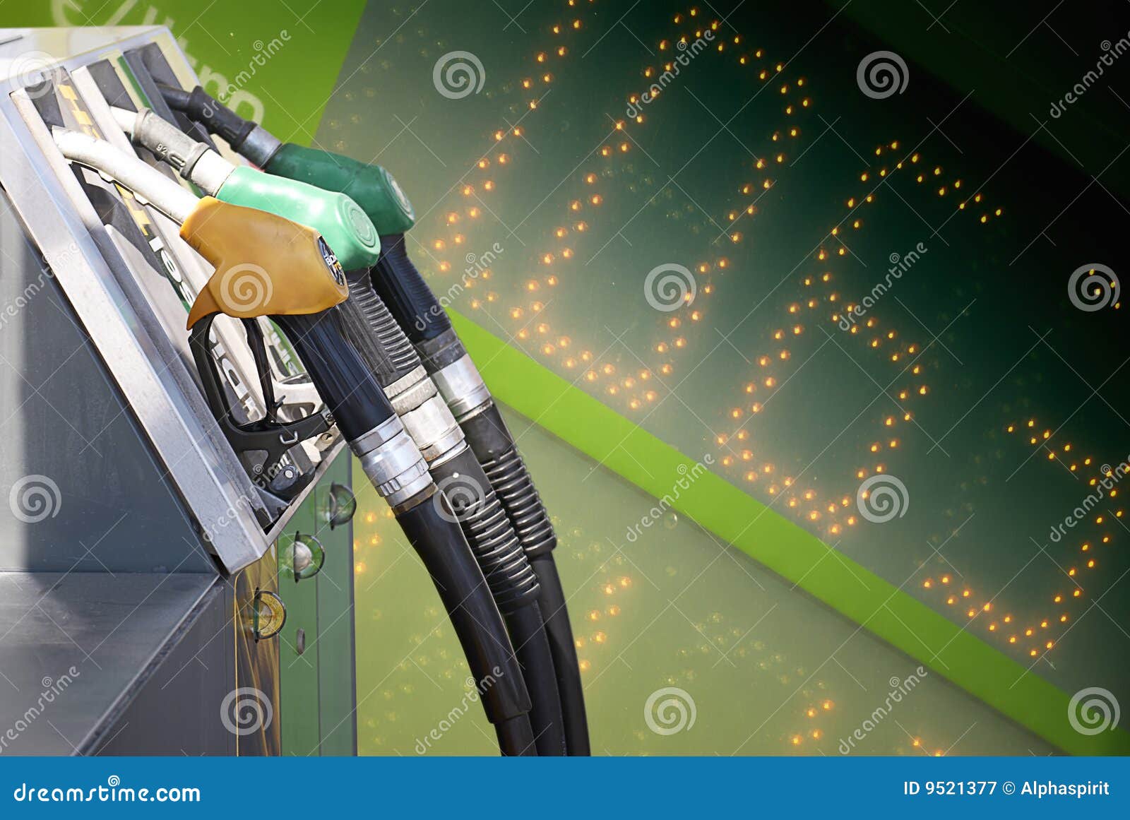 Fuel price background stock image. Image of green, expensive - 9521377