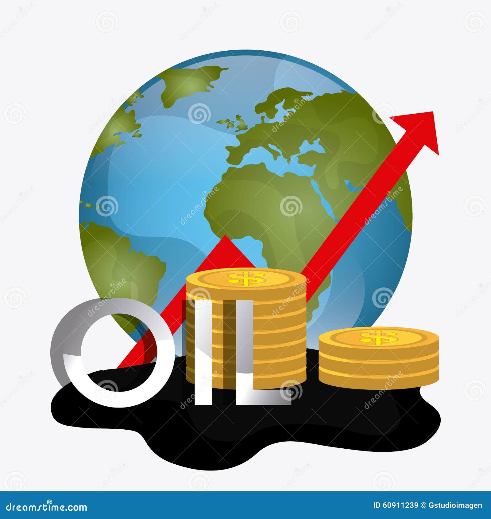 Fuel prices economy design stock vector. Illustration of energy - 60911239