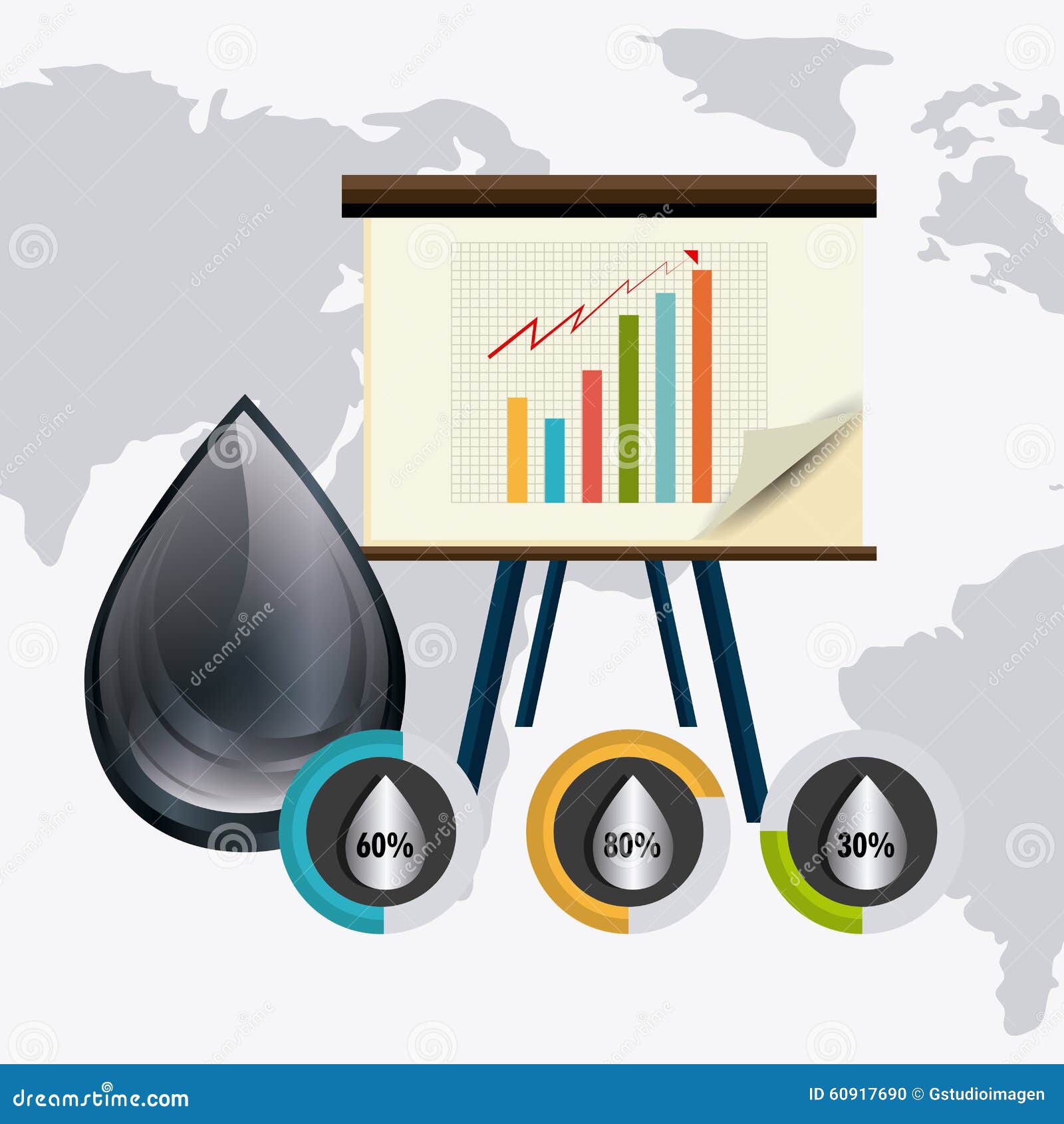 Fuel prices economy design stock vector. Illustration of falling - 60917690