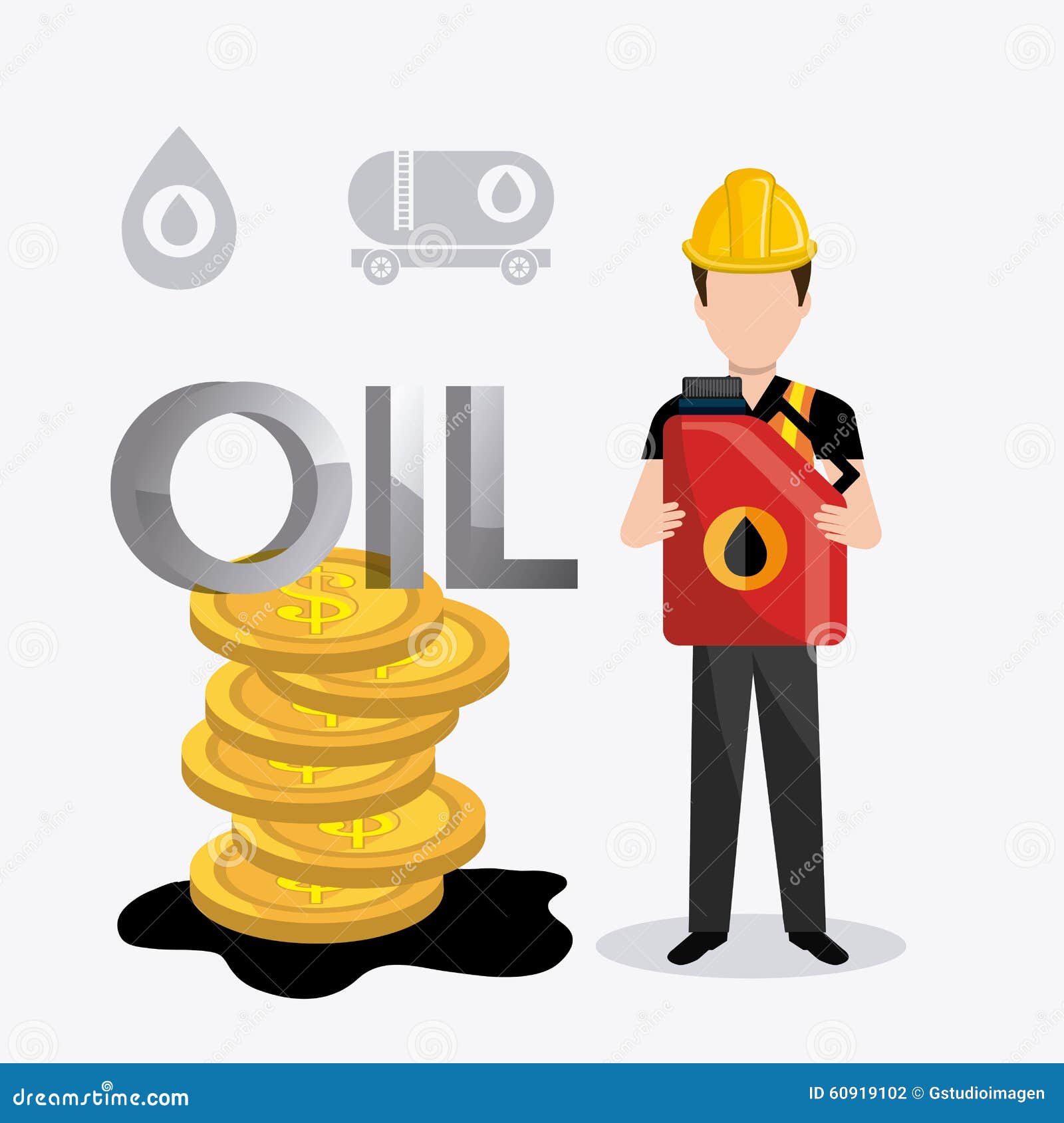 Fuel prices economy design stock vector. Illustration of concept - 60919102