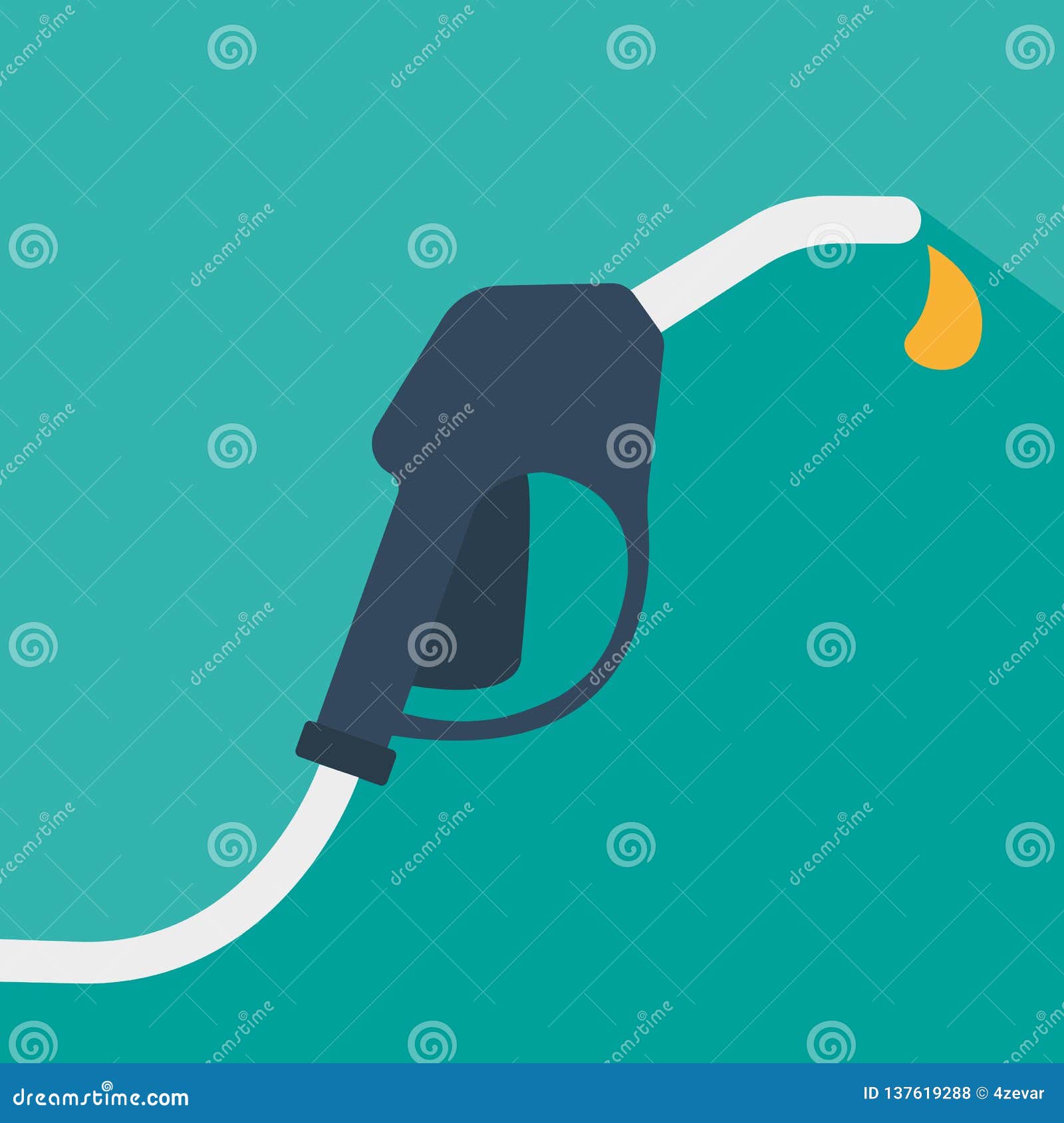 Fuel pump icon stock illustration. Illustration of concept - 137619288