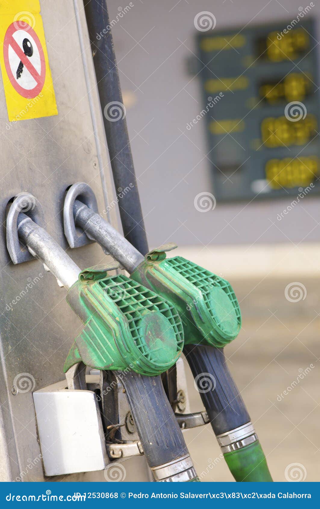 Fuel pumps stock photo. Image of outdoor, gallon, diesel - 12530868