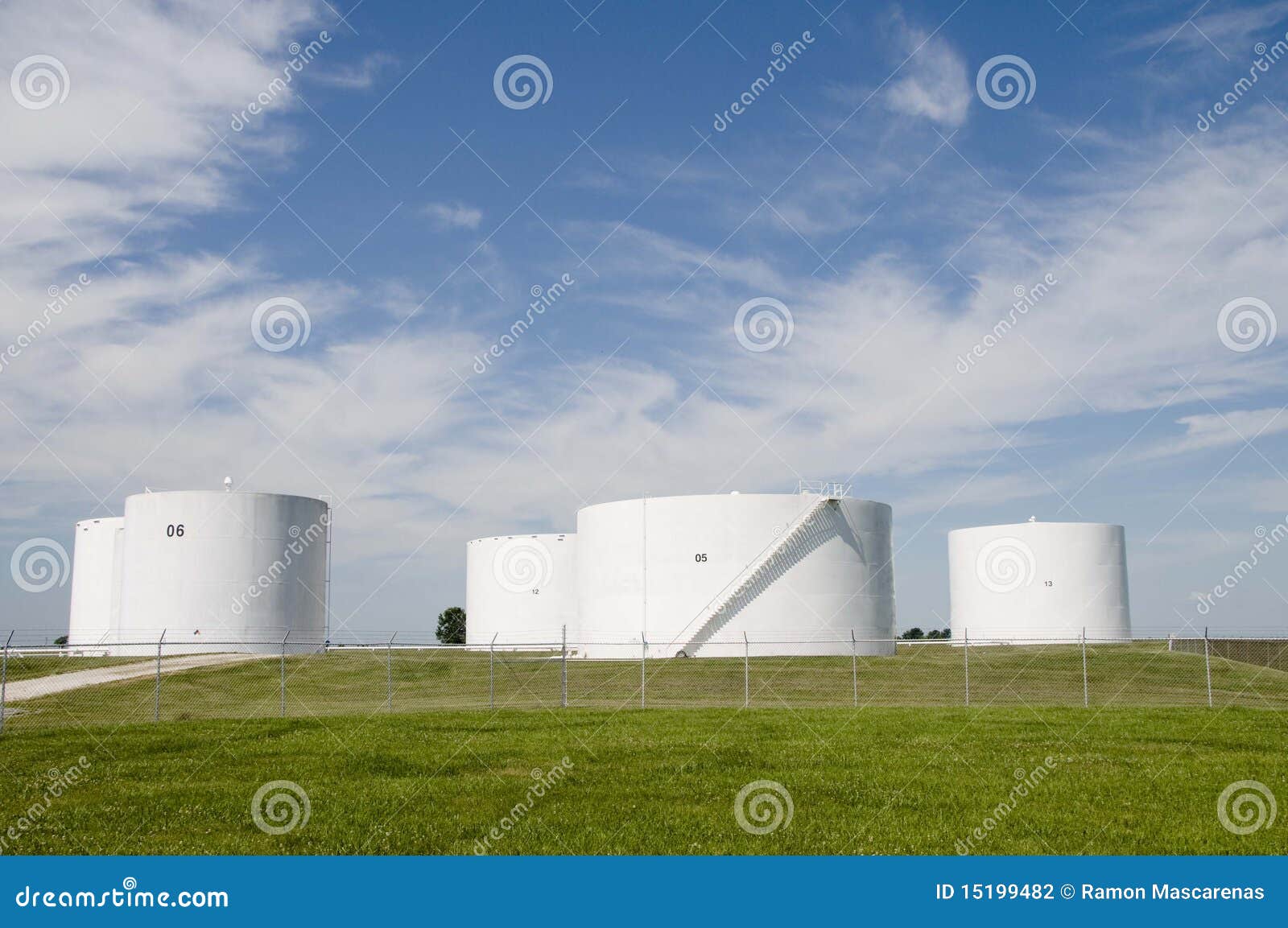 Old Oil Storage Tank Stock Photography | CartoonDealer.com #25158290