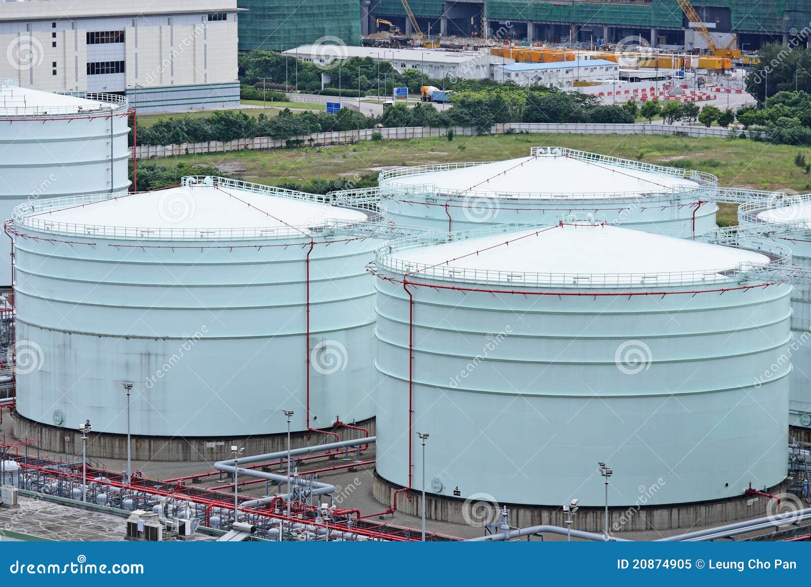 Fuel Storage tank stock image. Image of port, industry - 20874905