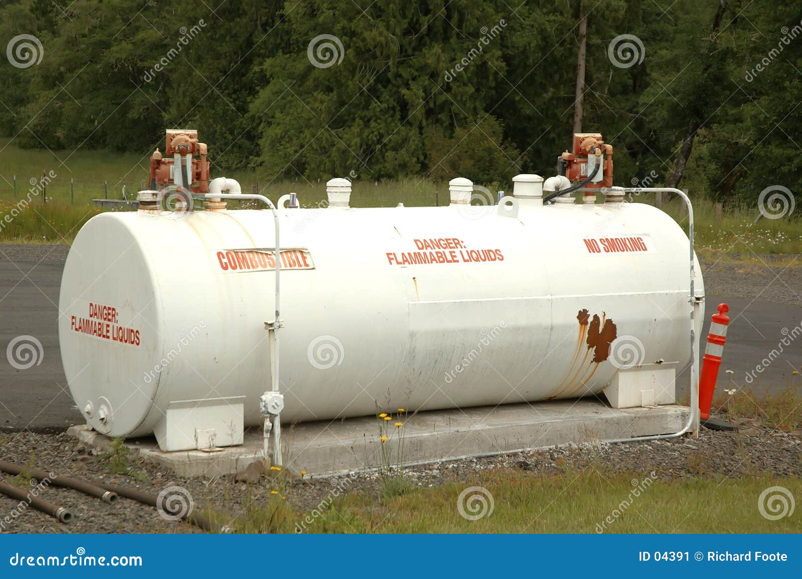 Fuel tank stock image. Image of gasoline, danger, side, flammable - 4391
