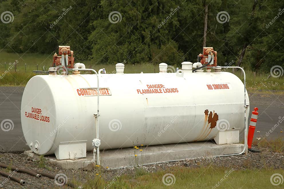 Fuel tank stock image. Image of gasoline, danger, side, flammable - 4391