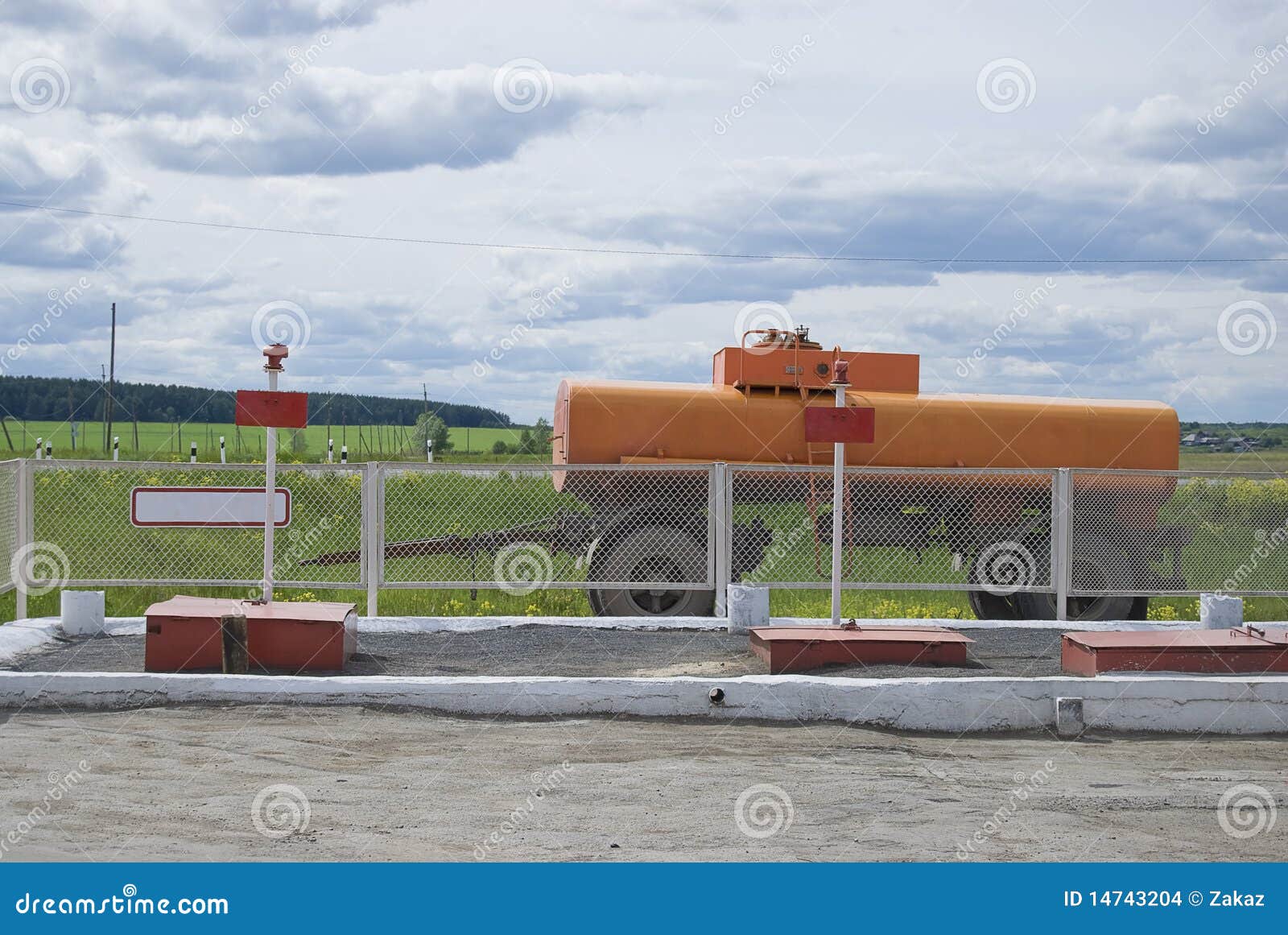Fuel tank stock photo. Image of petroleum, gasoline, metal - 14743204