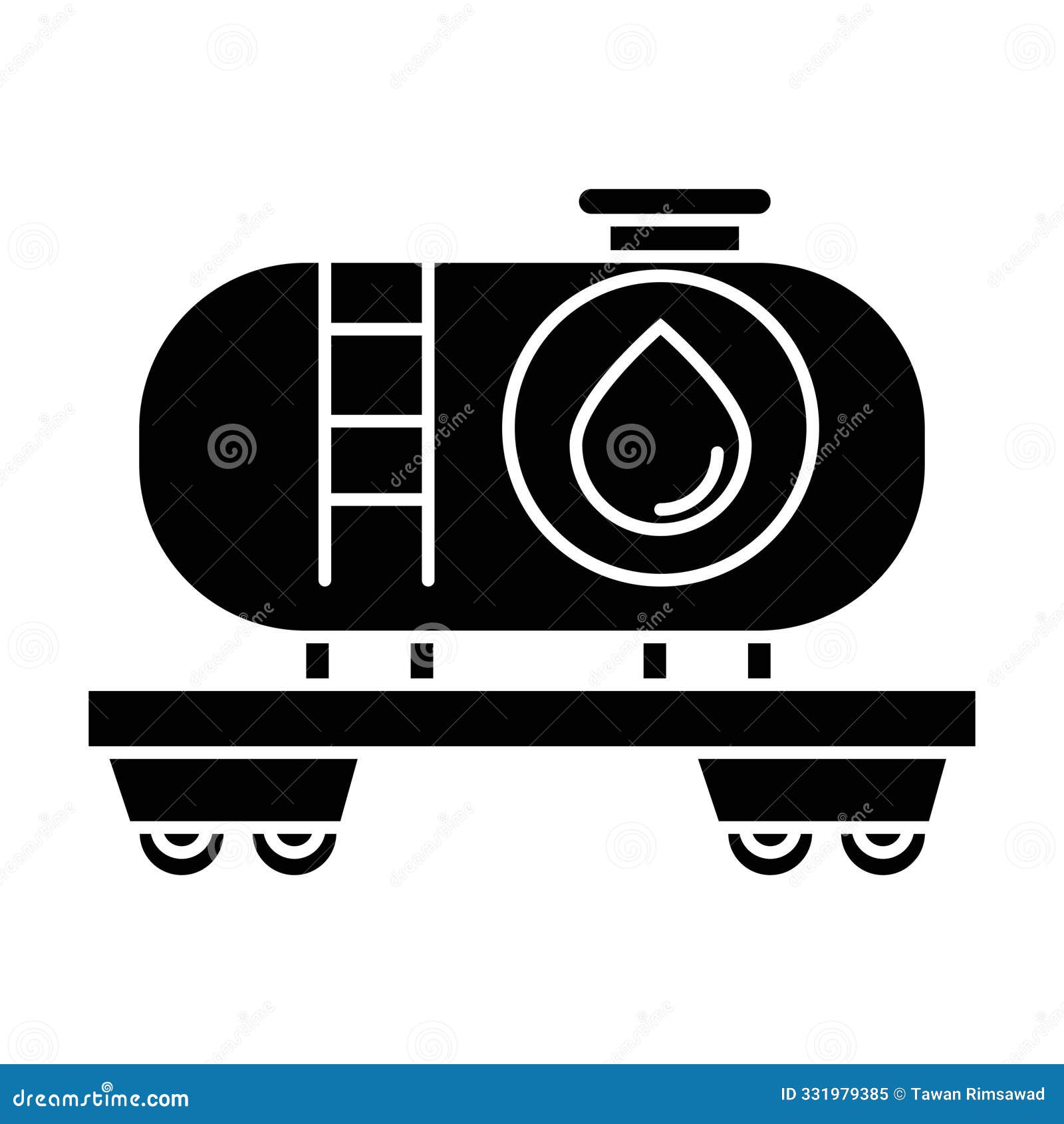 Fuel tank icon vector stock illustration. Illustration of design ...