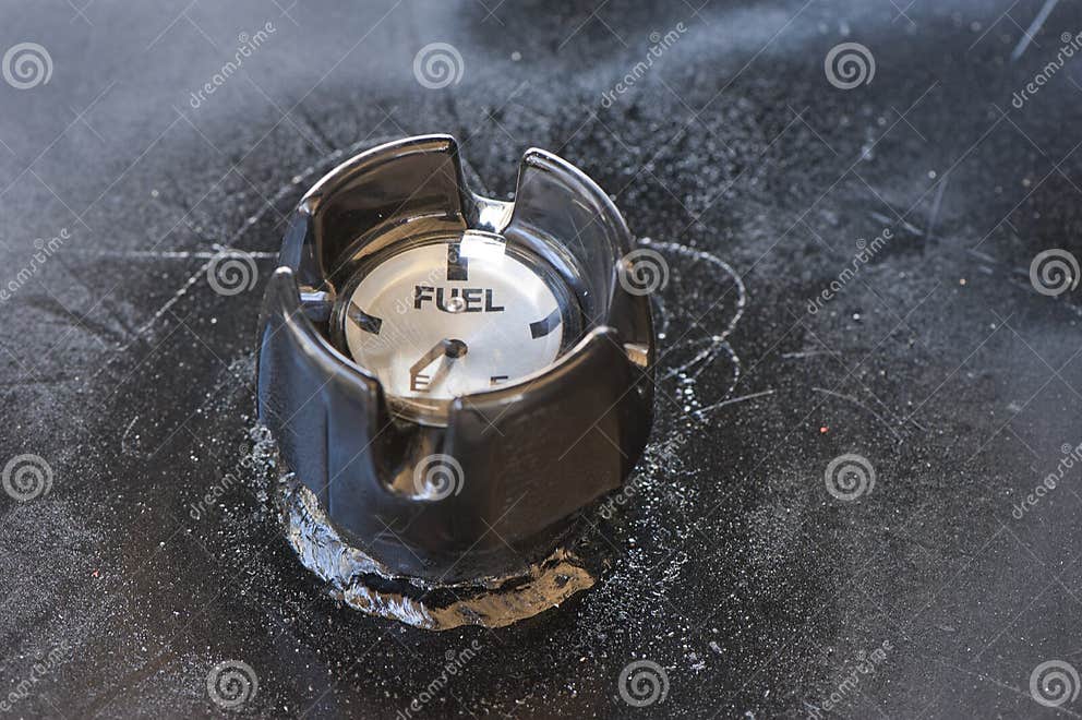 Fuel Tank Indicative Plug stock photo. Image of industry - 43913720