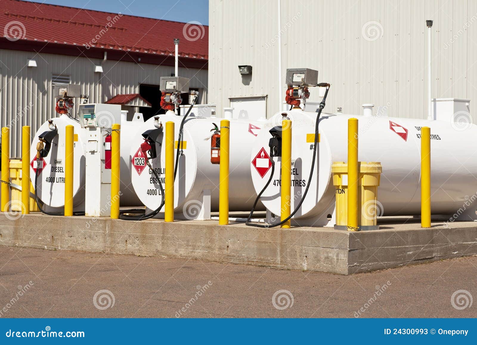 Fuel Tanks stock image. Image of power, fossil, liquid - 24300993