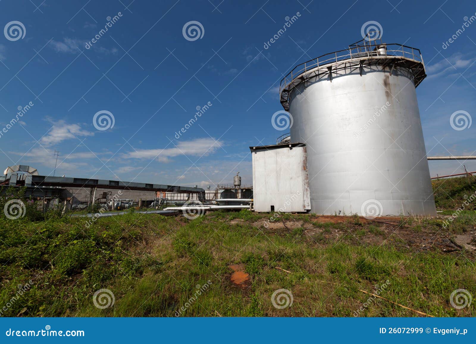 Fuel tanks stock image. Image of production, stage, steel - 26072999