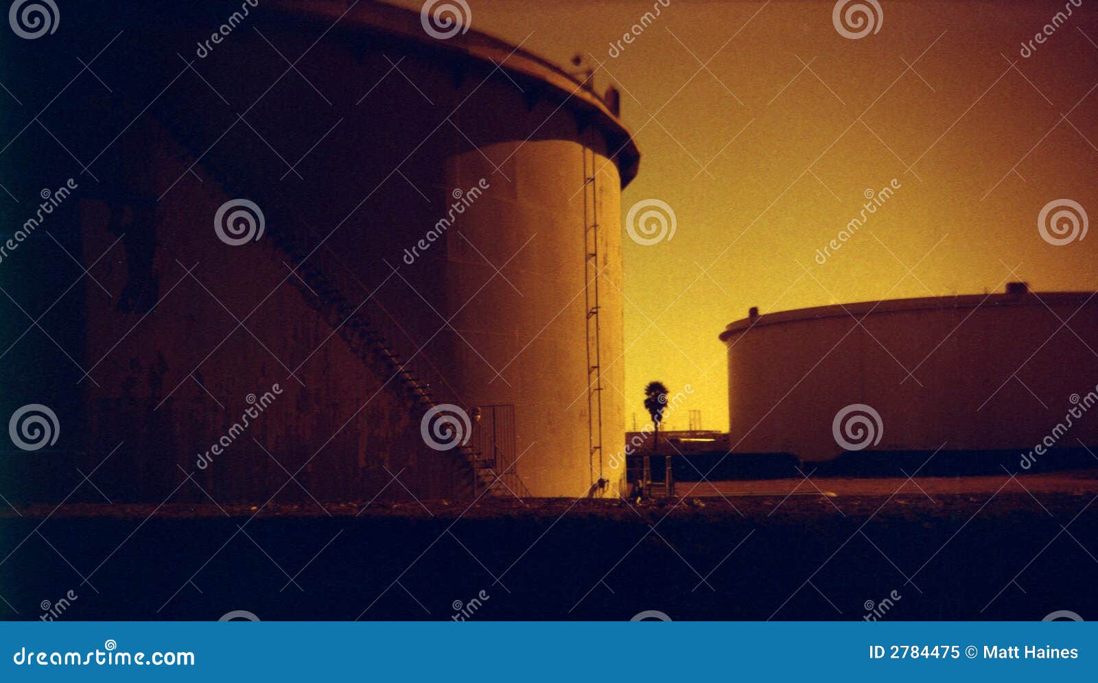 Fuel Tanks stock image. Image of sunset, environment, fidelity - 2784475