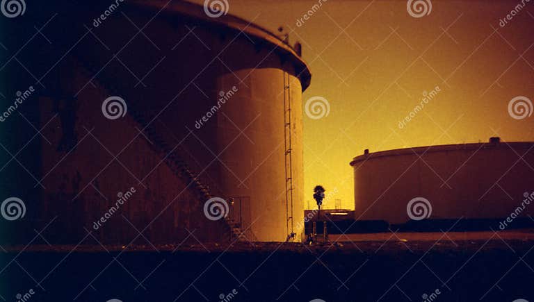 Fuel Tanks stock image. Image of sunset, environment, fidelity - 2784475