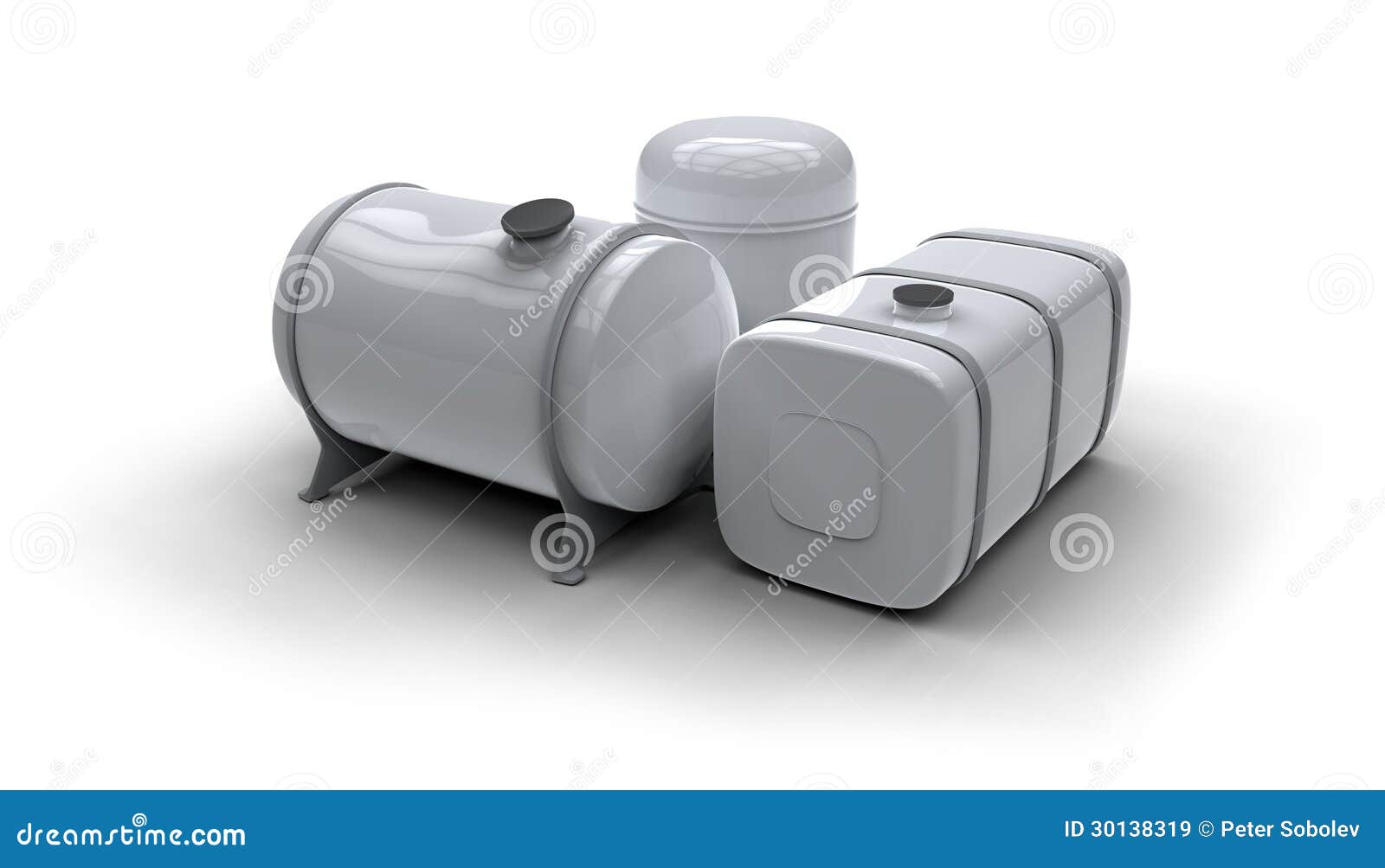 Fuel tanks stock illustration. Illustration of isolated - 30138319