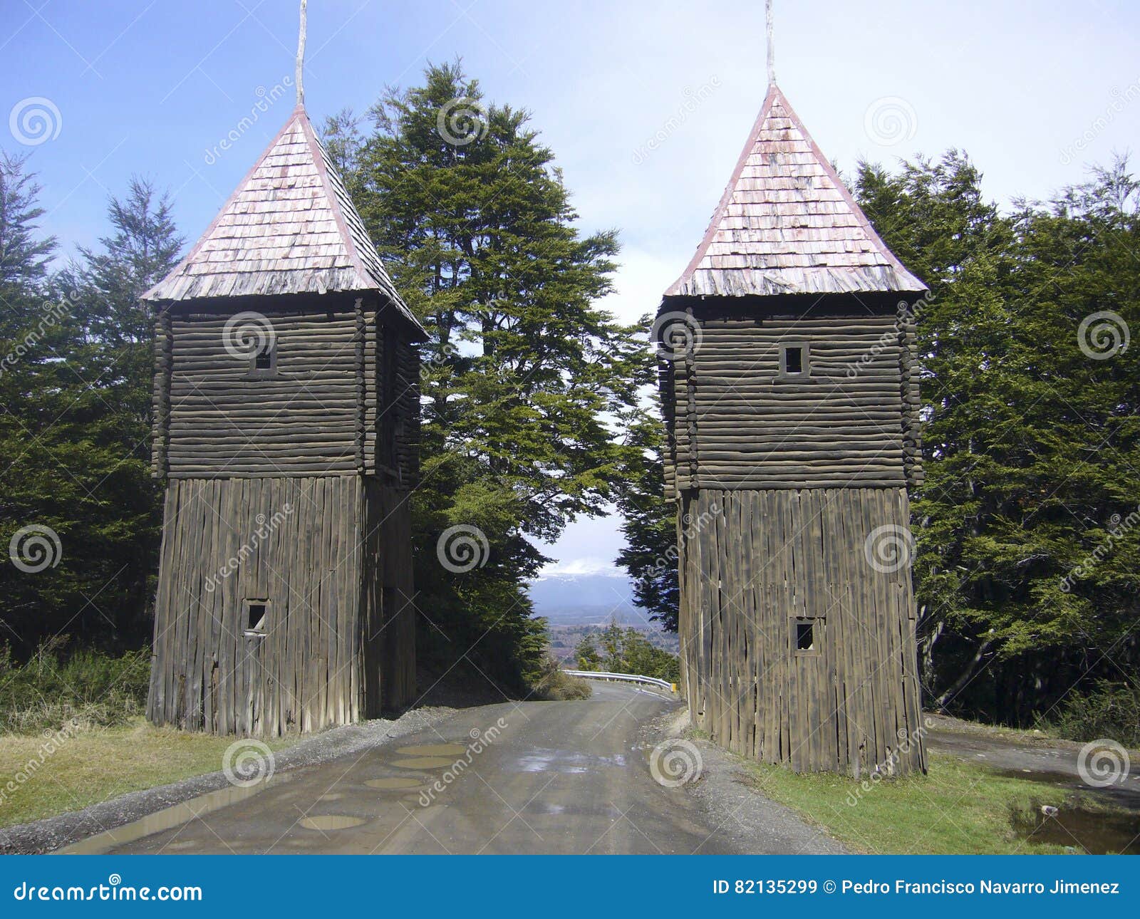 Fuerte Bulnes Chile imagen de archivo. Imagen de edificio - 82135299