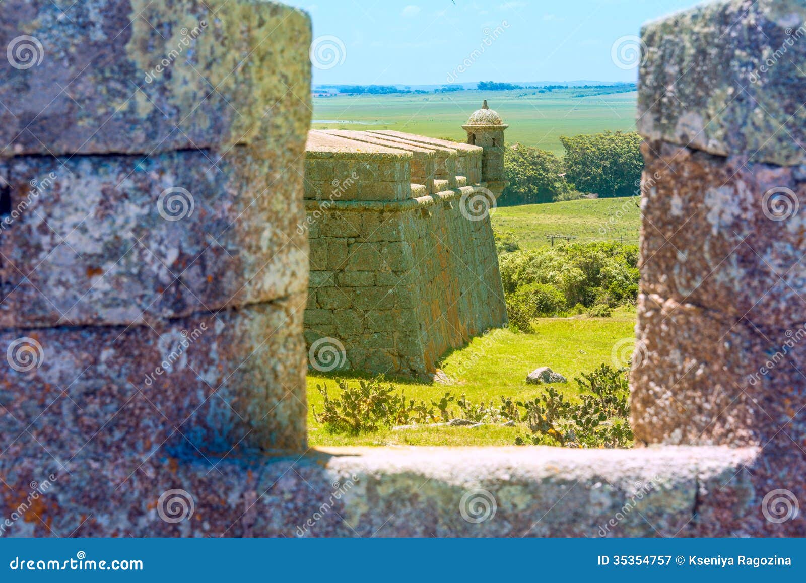 Fuerte De Santa Teresa. Uruguay Imagen de archivo - Imagen de historia ...